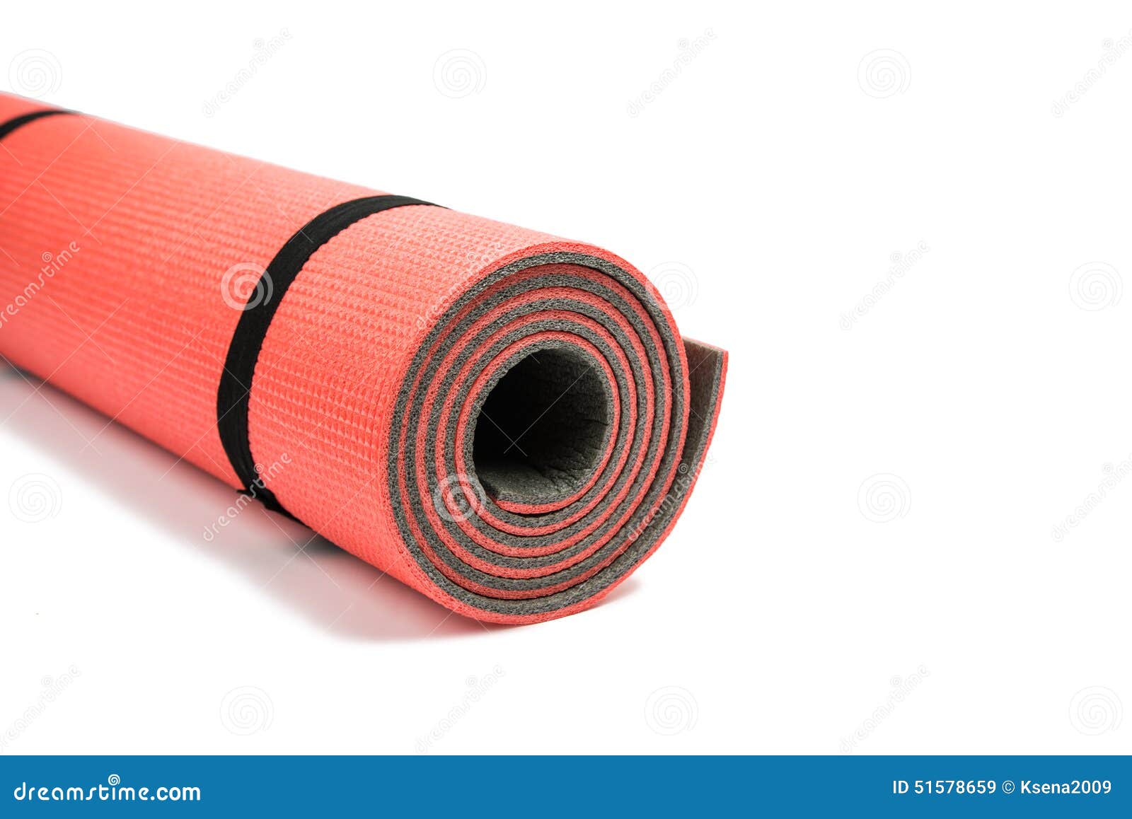 Yoga mat for exercise stock image. Image of meditating - 51578659