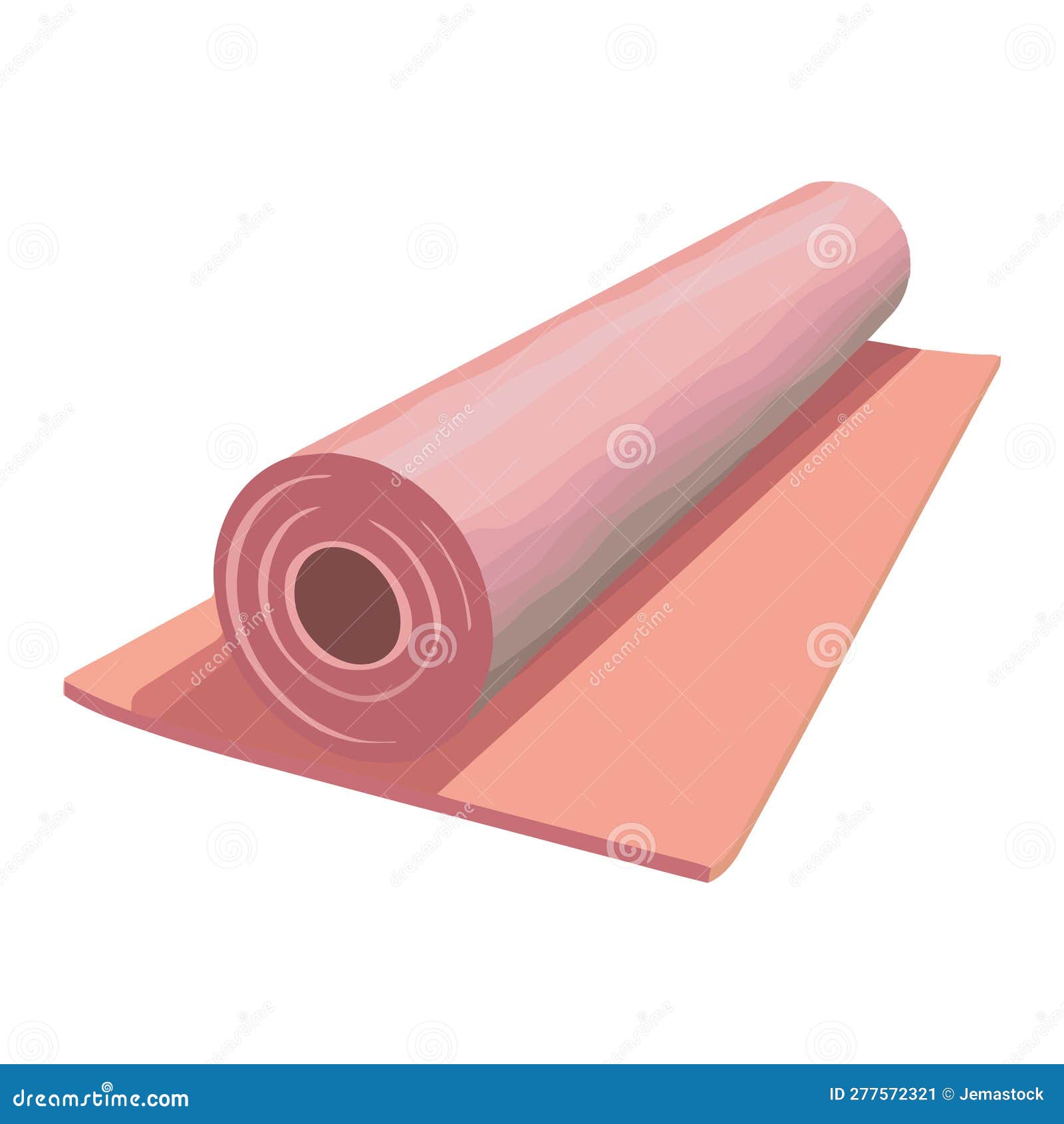 Yoga Mat Illustration Vector Stock Vector - Illustration of icon ...