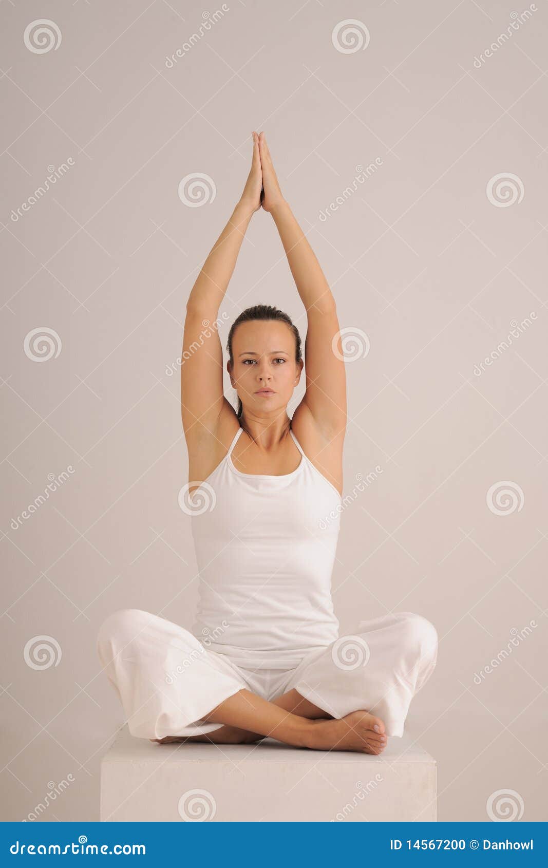 Yoga Meditation Pose stock photo. Image of pilates, young - 14567200