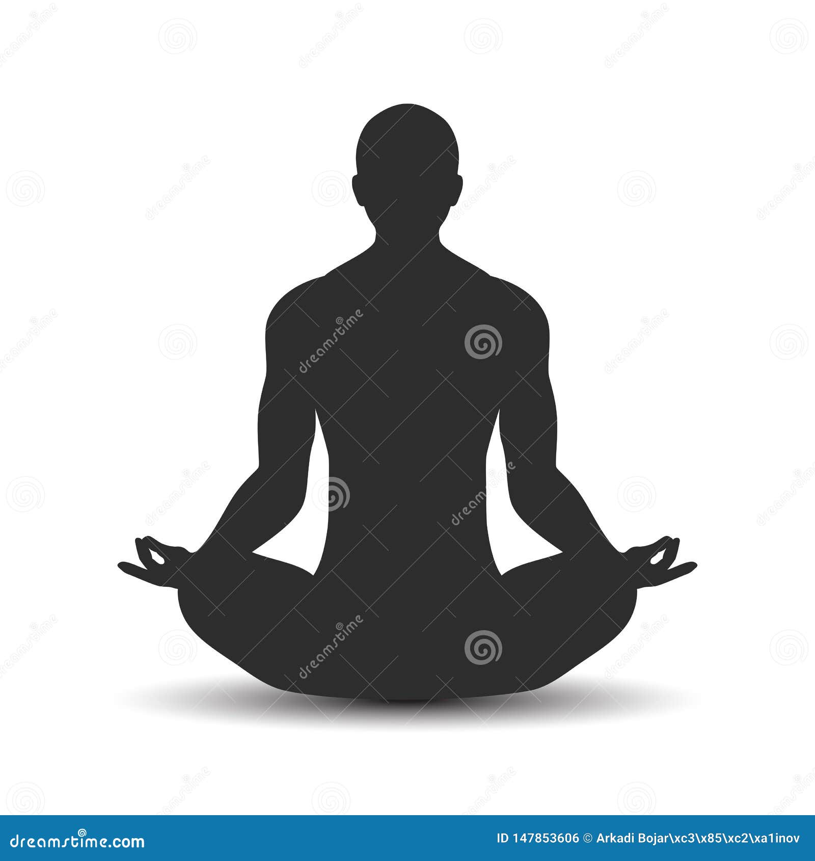 Yoga Meditation Vector Icon Stock Vector - Illustration of outline ... Yoga Meditation Vector Icon Stock Vector - Illustration of outline ...