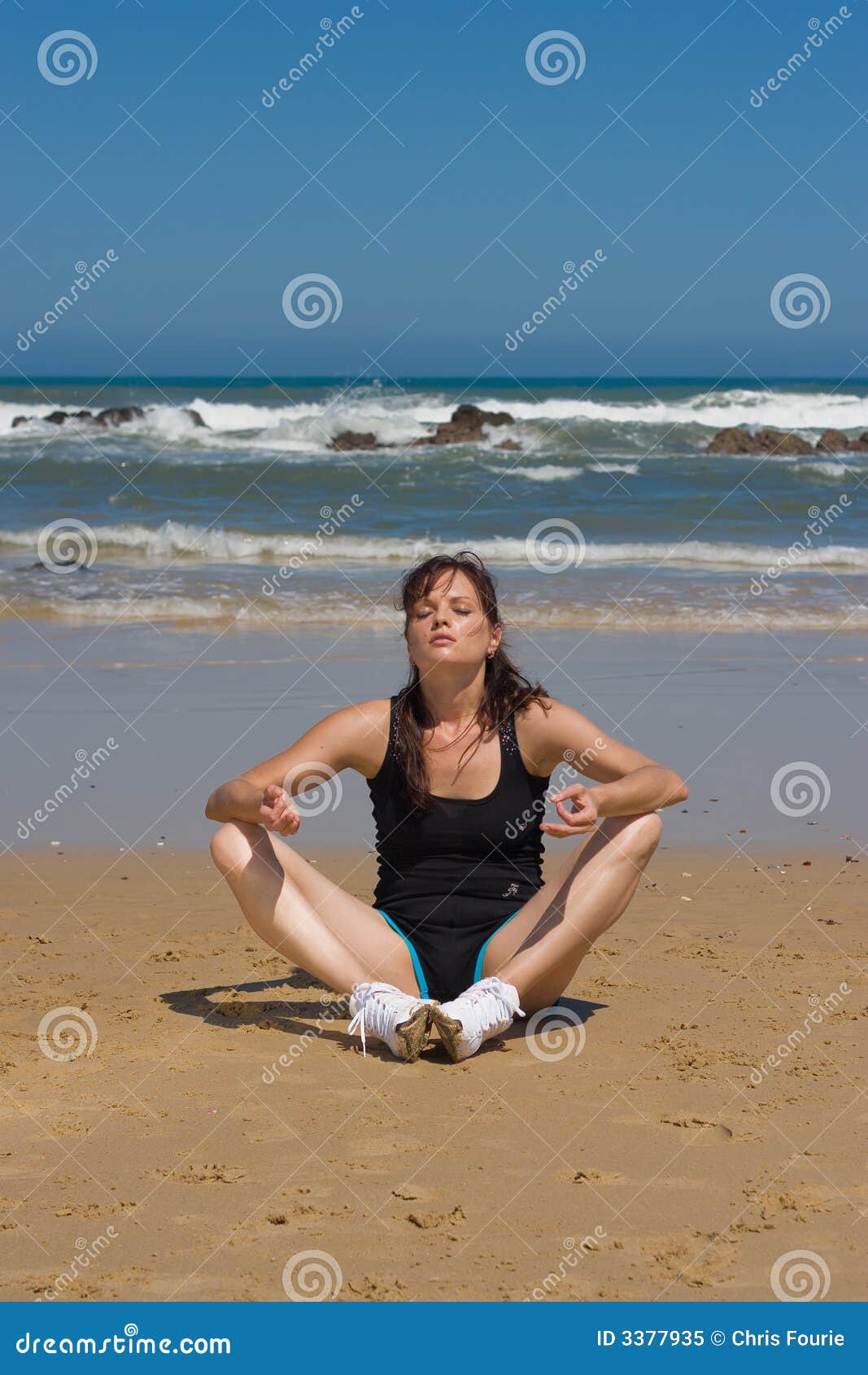 Yoga Model stock image. Image of models, bulgaria, health - 3377935