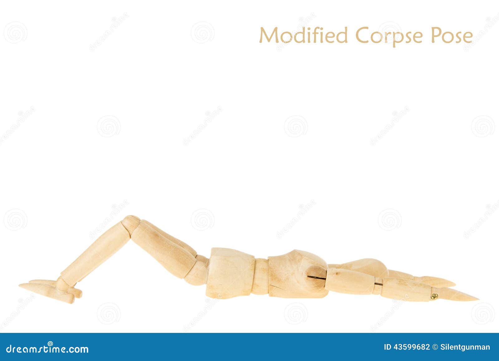Yoga Modified Corpse Pose Royalty-Free Stock Image | CartoonDealer.com ...