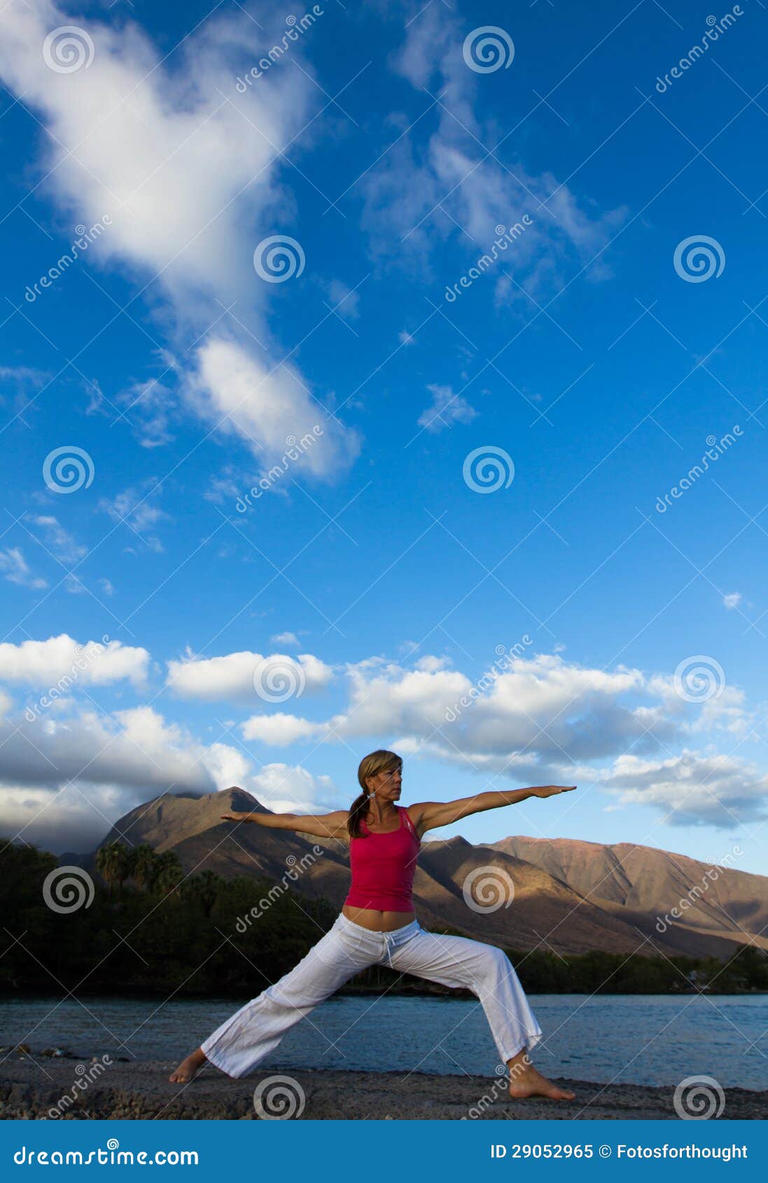 Yoga by the Ocean stock image. Image of harmony, body - 29052965
