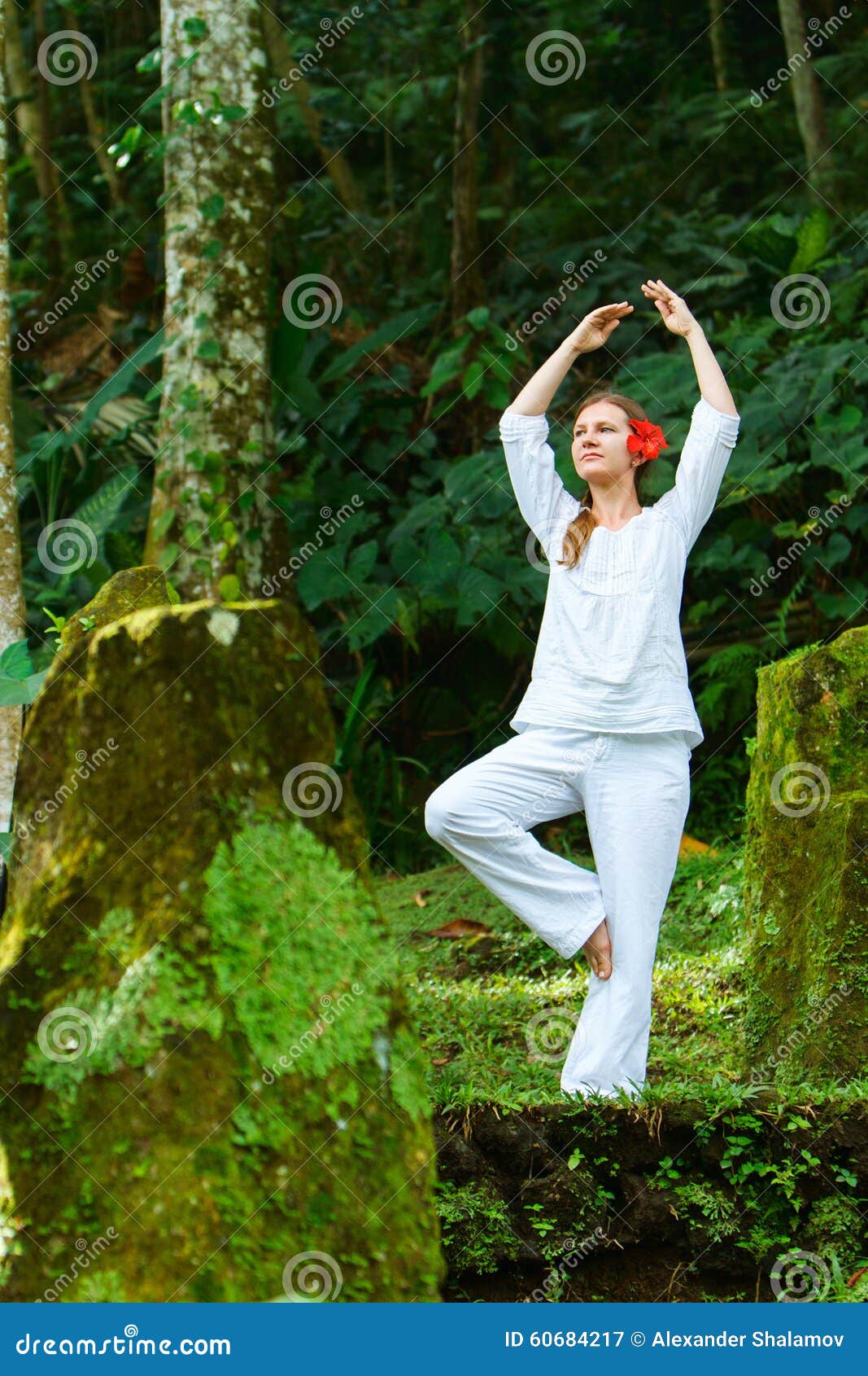 Yoga outdoors stock image. Image of person, adult, caucasian - 60684217