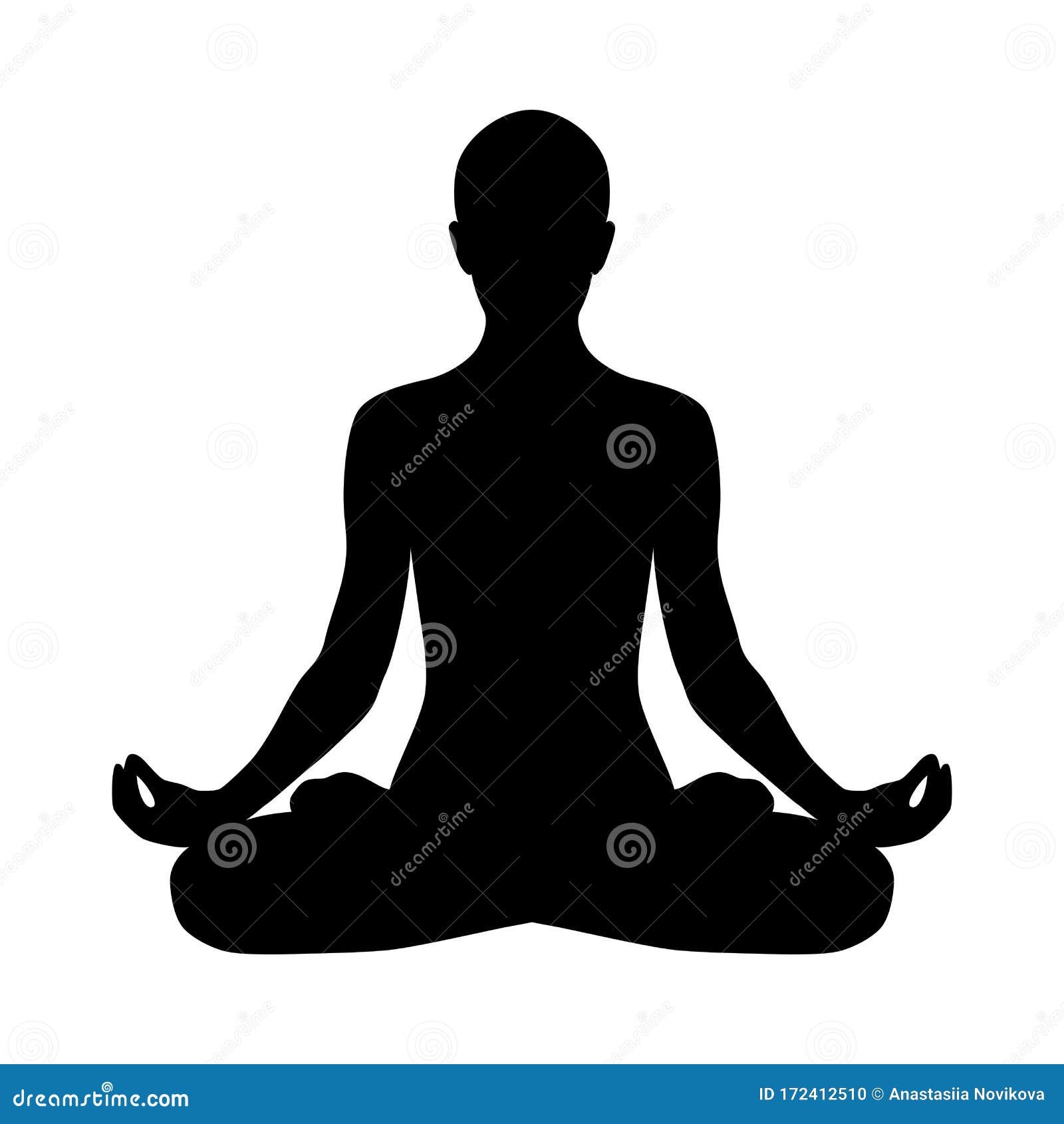 Yoga Padmasana Silhouette Icon. Lotus Pose Isolated on White Background ... Yoga Padmasana Silhouette Icon. Lotus Pose Isolated on White Background ...
