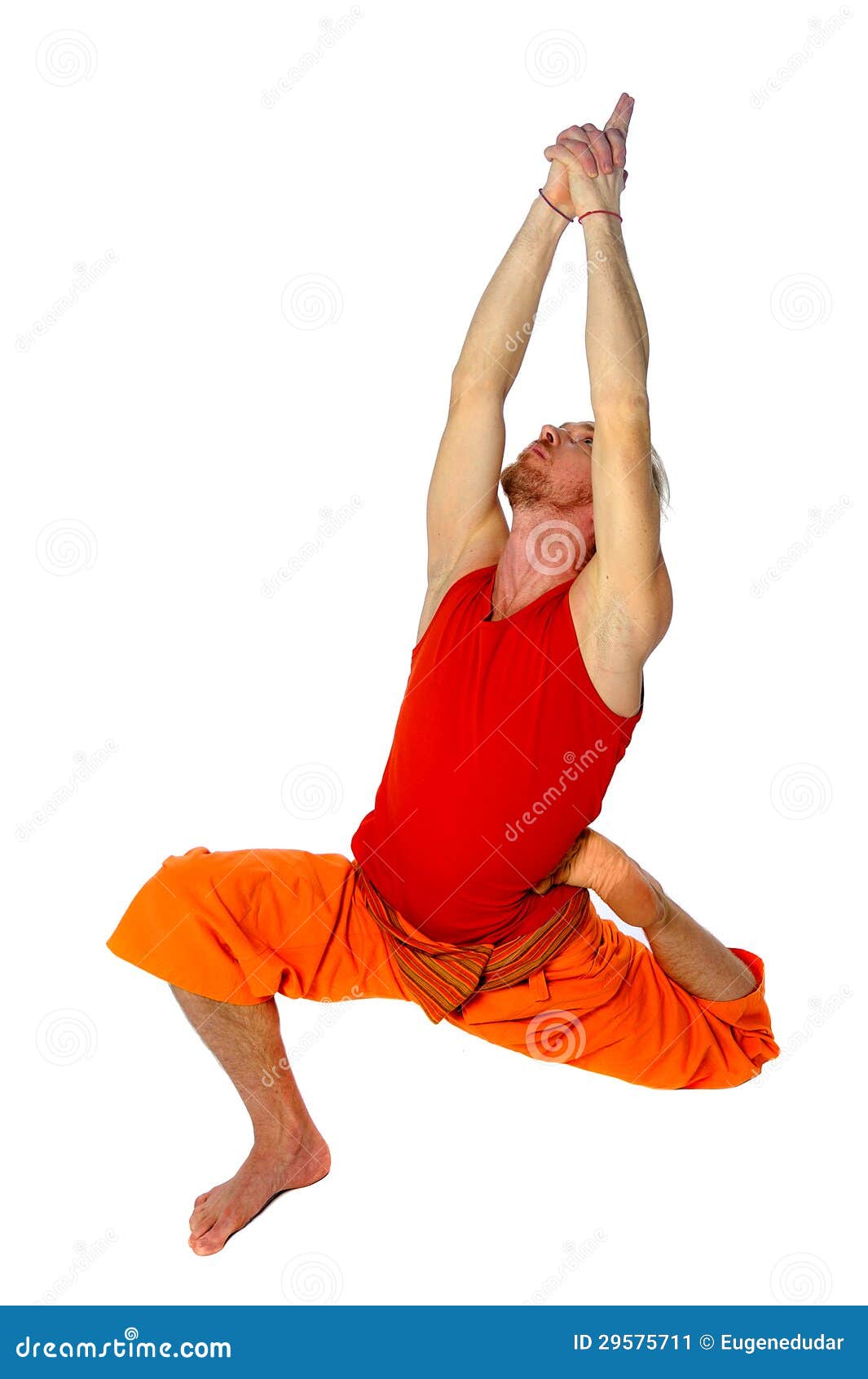 Yoga pose stock image. Image of sensei, exercise, asana - 29575711