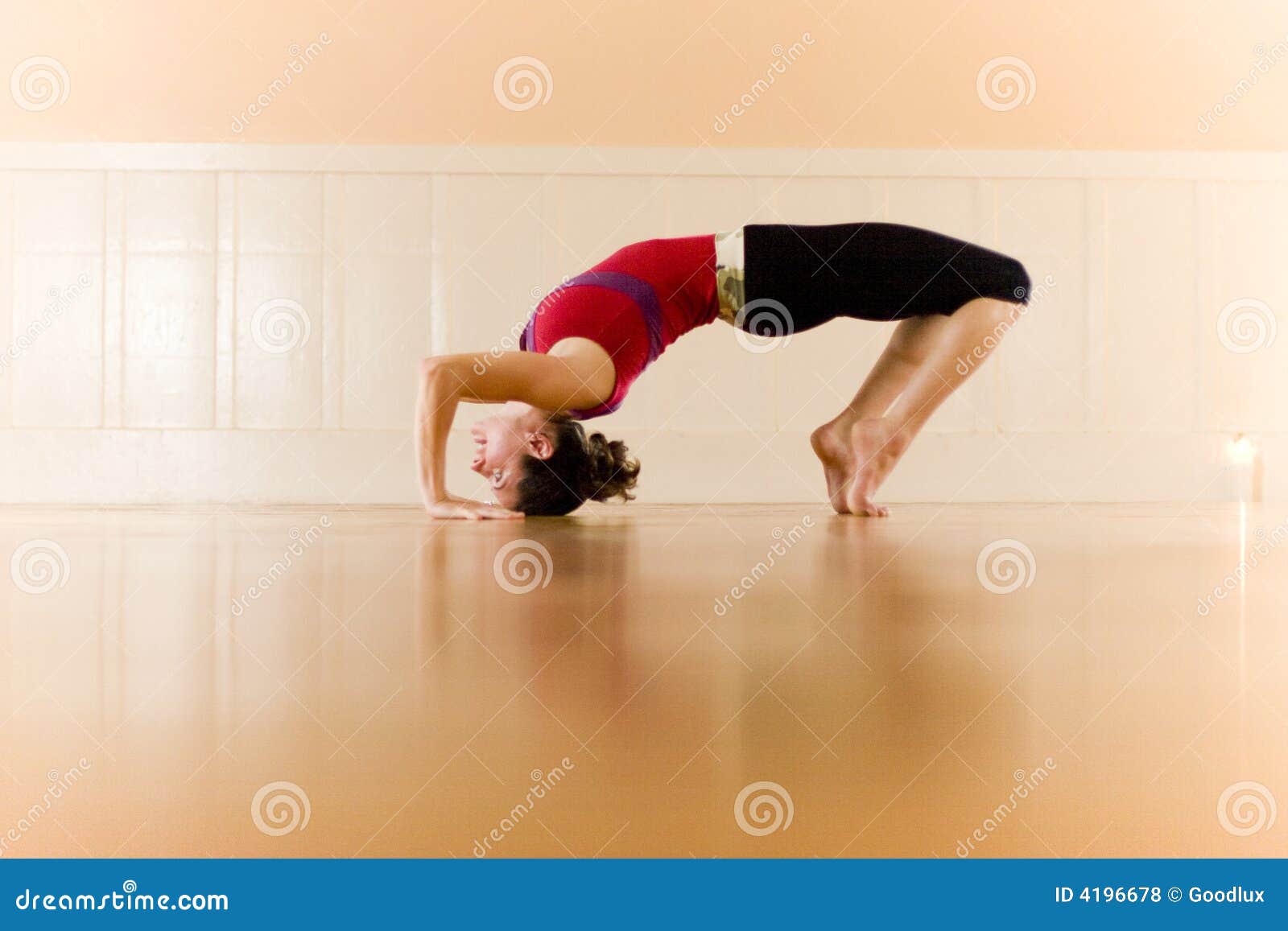 Yoga Pose stock photo. Image of fold, relax, stretch, backbend - 4196678