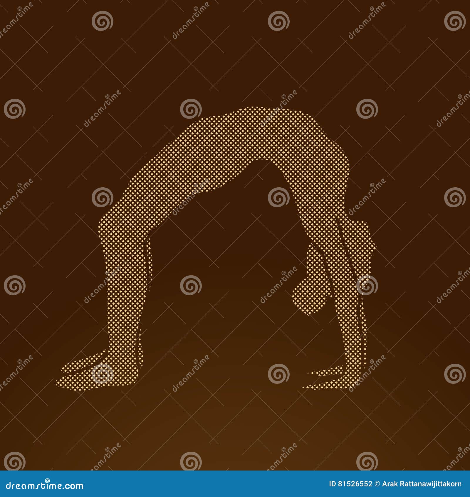 Yoga pose graphic stock vector. Illustration of beautiful - 81526552