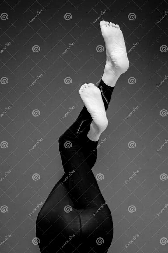 Yoga Poses stock image. Image of acrobat, attractive - 191910739