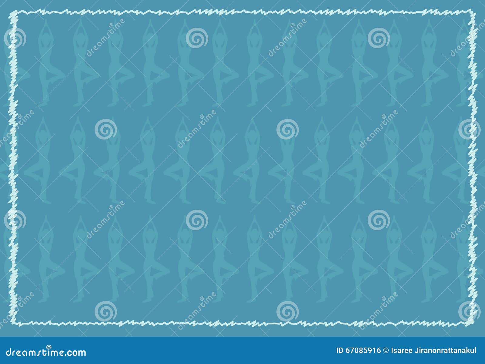 Yoga Poses on Blue Background,Vector Stock Illustration - Illustration ...