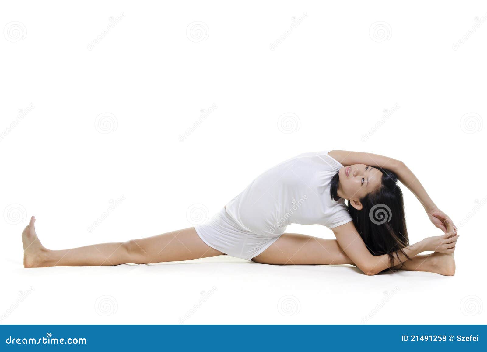 Yoga Posture stock photo. Image of chinese, pose, posture - 21491258
