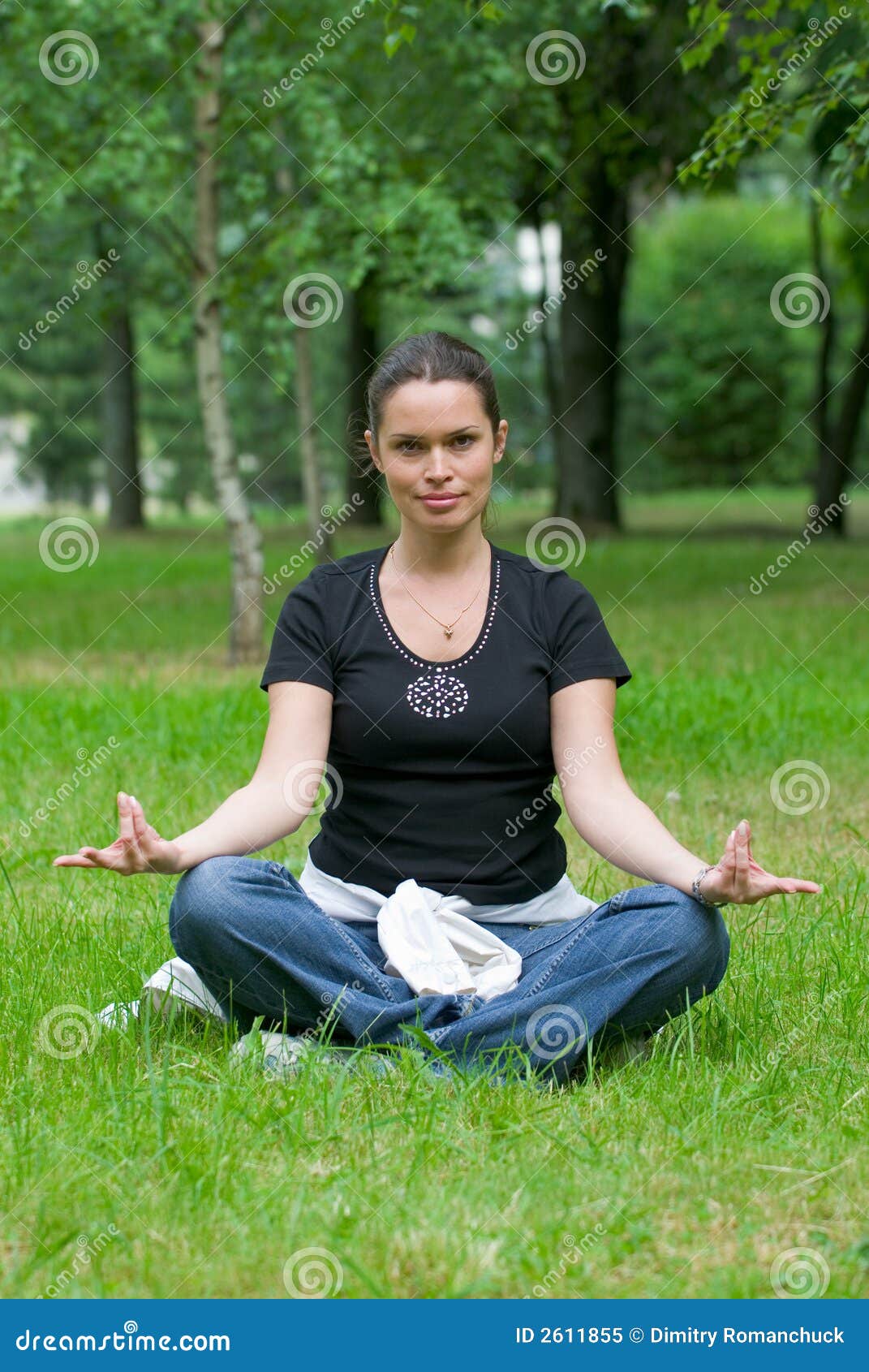 Yoga recreational exercise stock image. Image of natures - 2611855