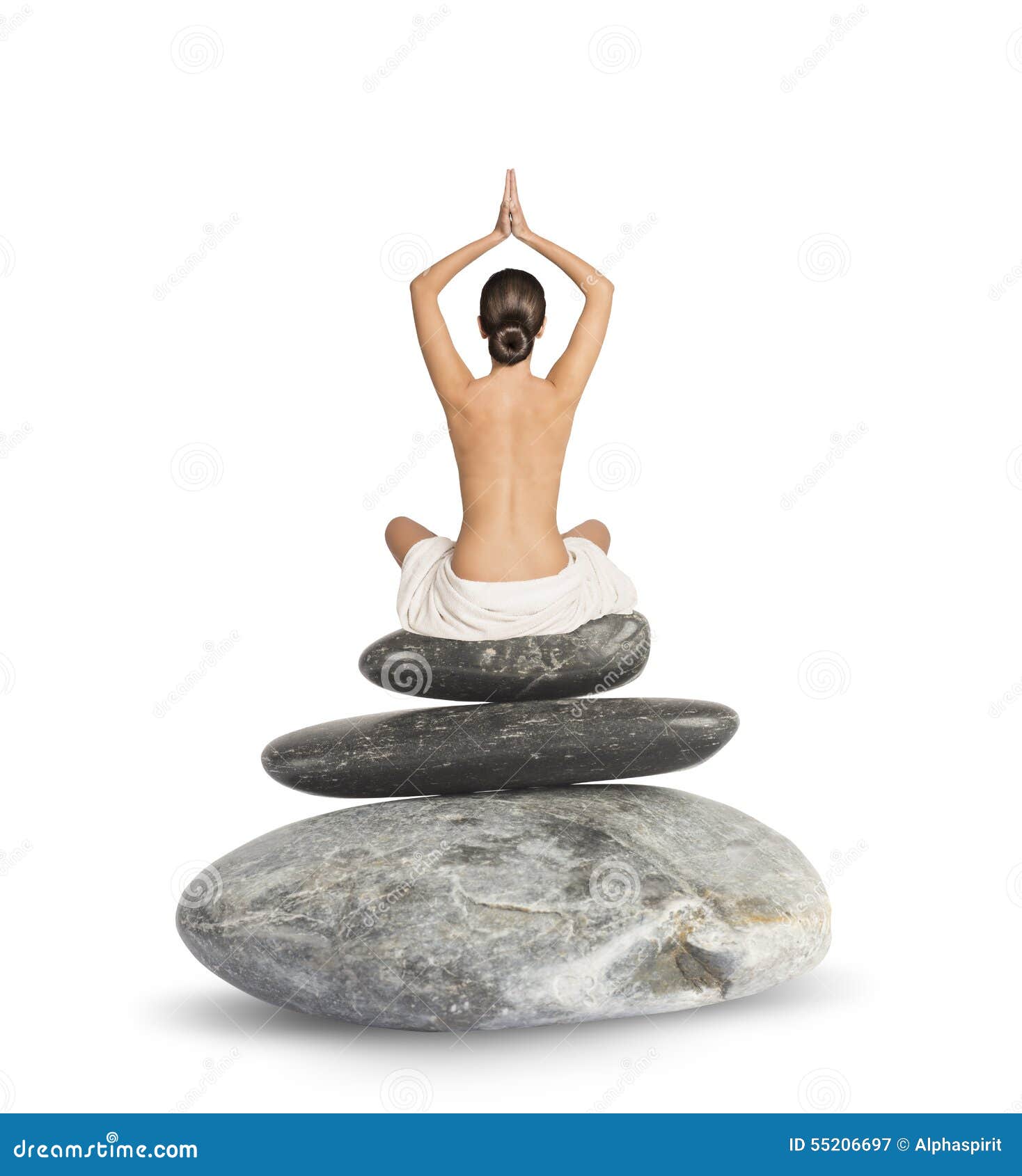 Yoga on rocks stock image. Image of quiet, fitness, meditation - 55206697