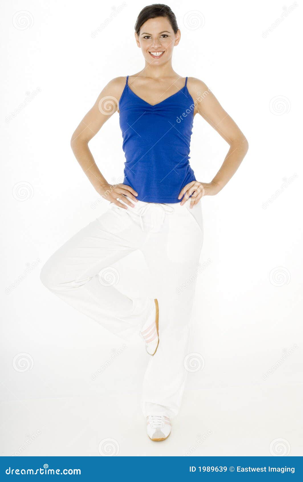 Yoga Stance stock image. Image of yoga, studio, beauty - 1989639