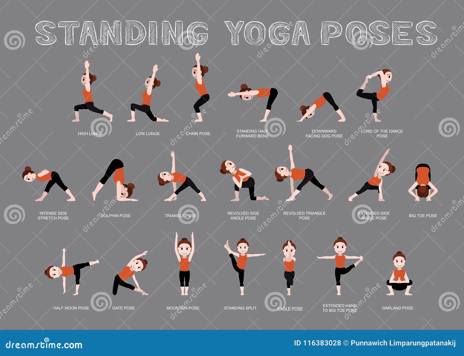 Sequencing Standing Asanas Power Yoga Poses, Yoga Poses, 50% OFF