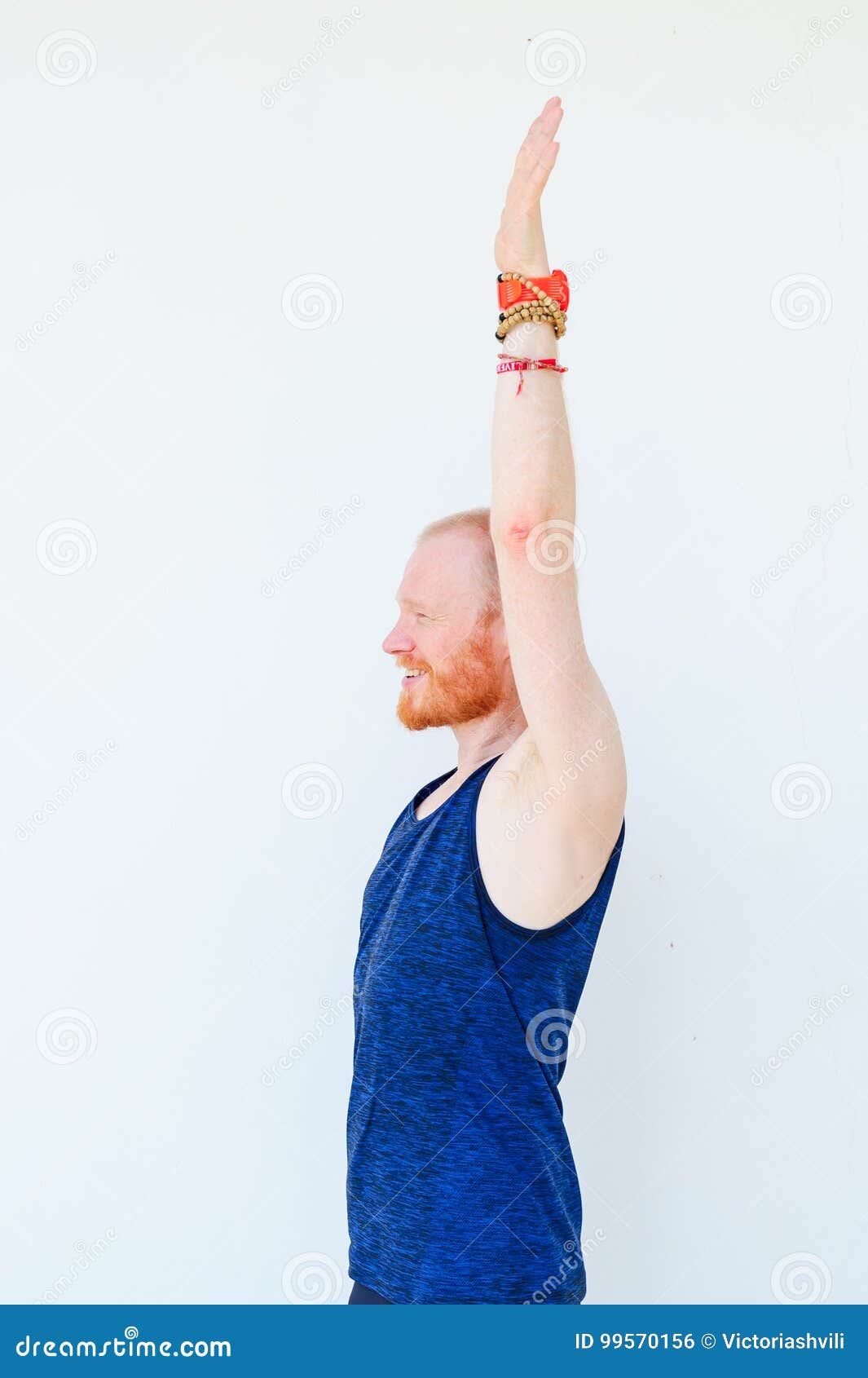 Yoga Teacher Showing Different Yoga Poses Stock Photo - Image of ...