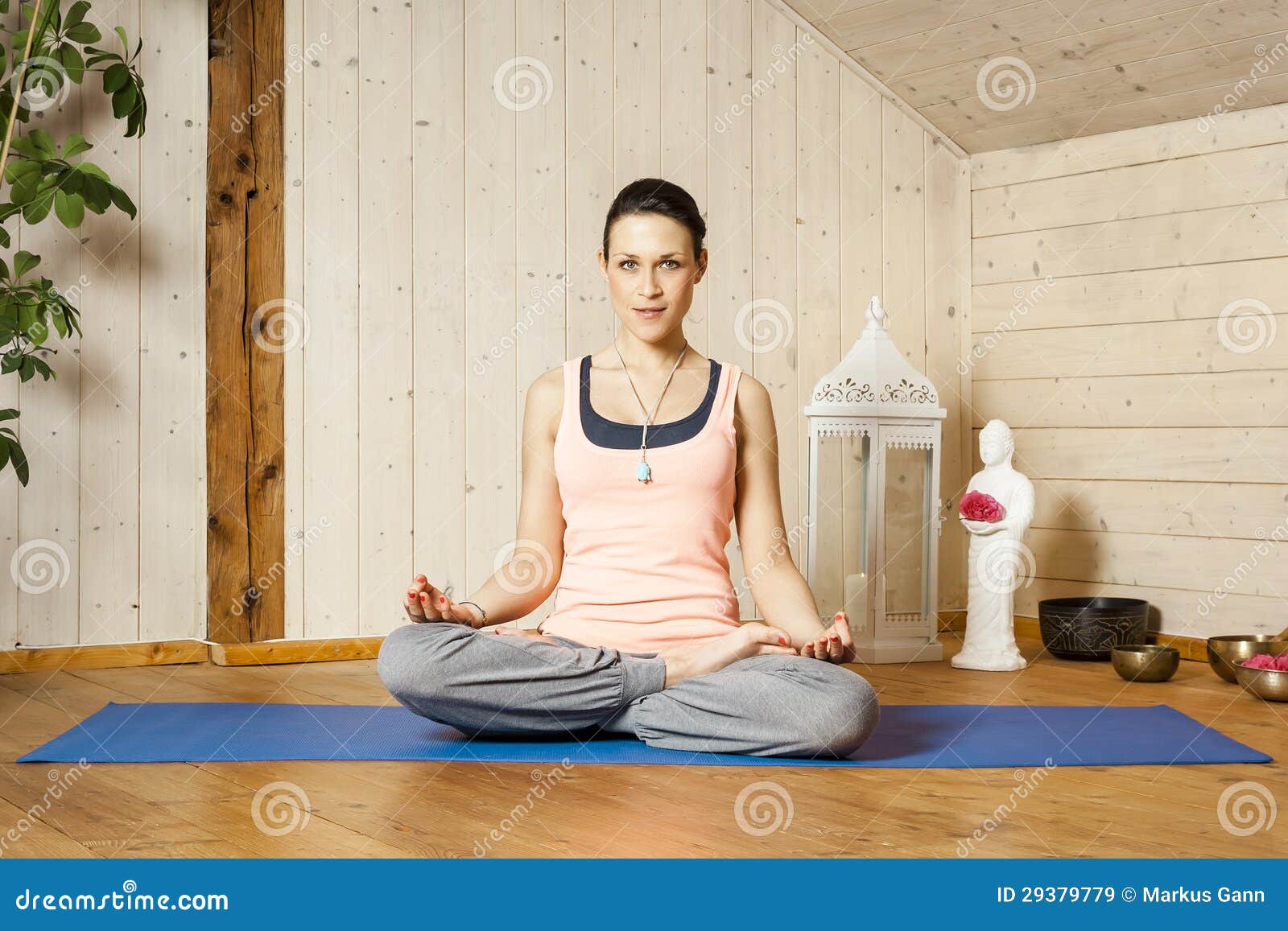 Yoga woman siddhasana stock image. Image of blue, body - 29379779