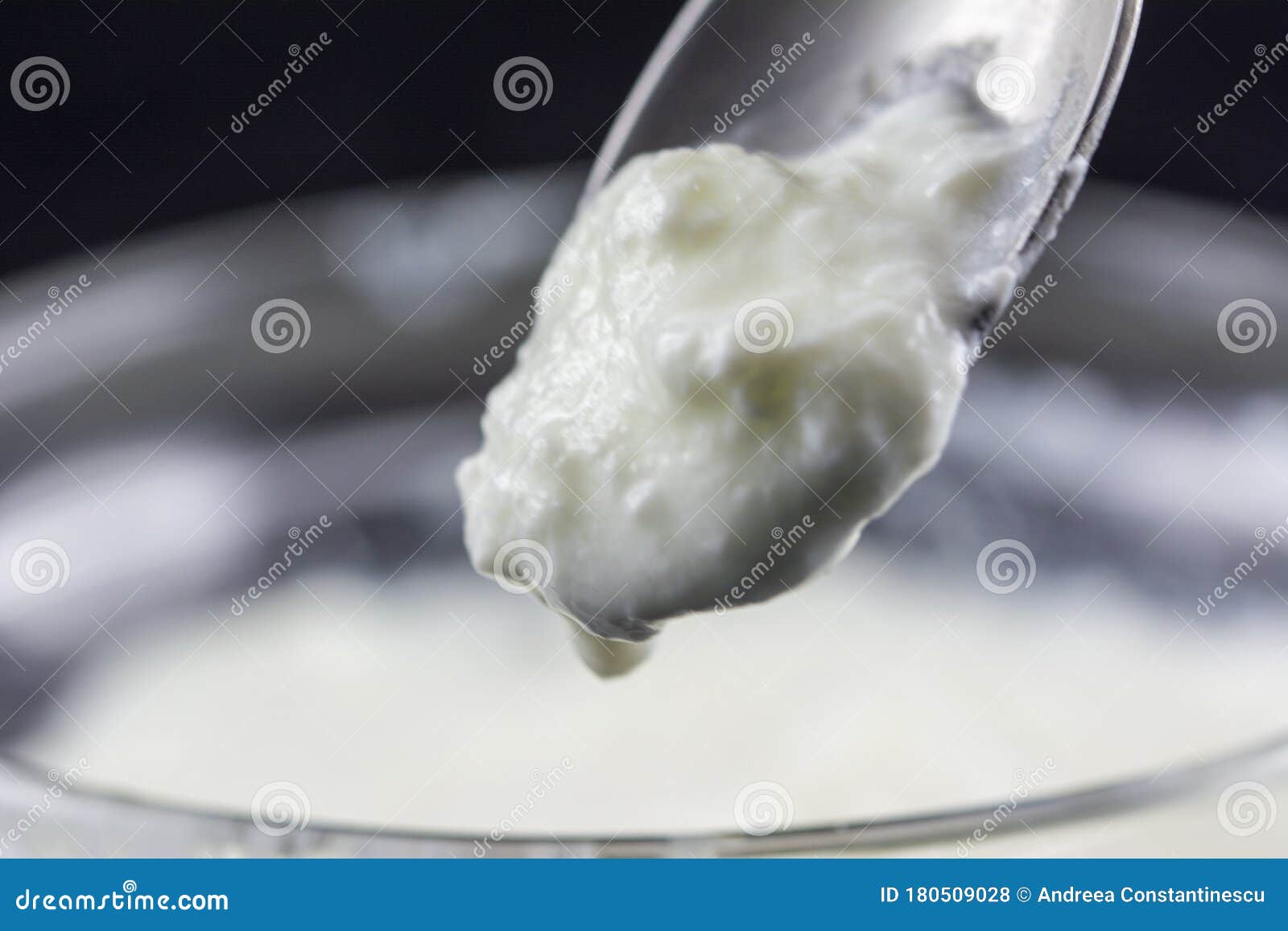 Yoghurt splash stock photo. Image of food, ingredient - 180509028