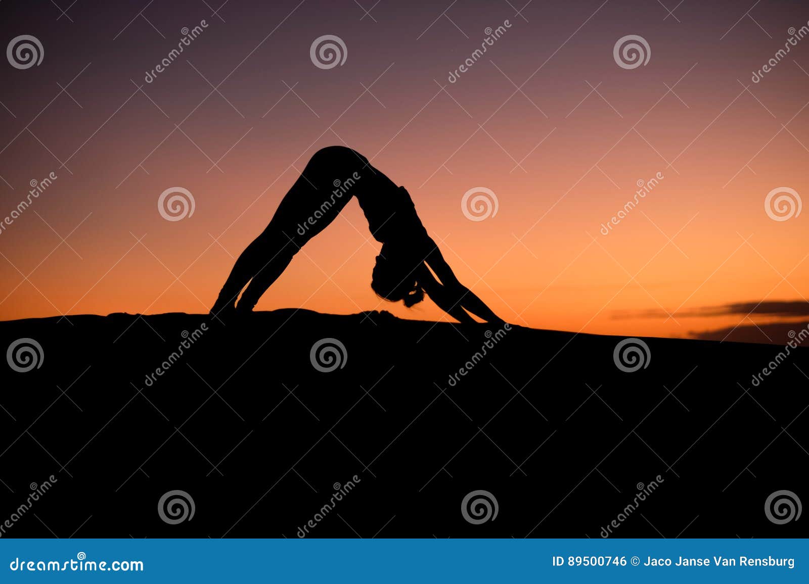 Yogi Master Silhouette on the Beach Stock Photo - Image of yoga, lotus ...