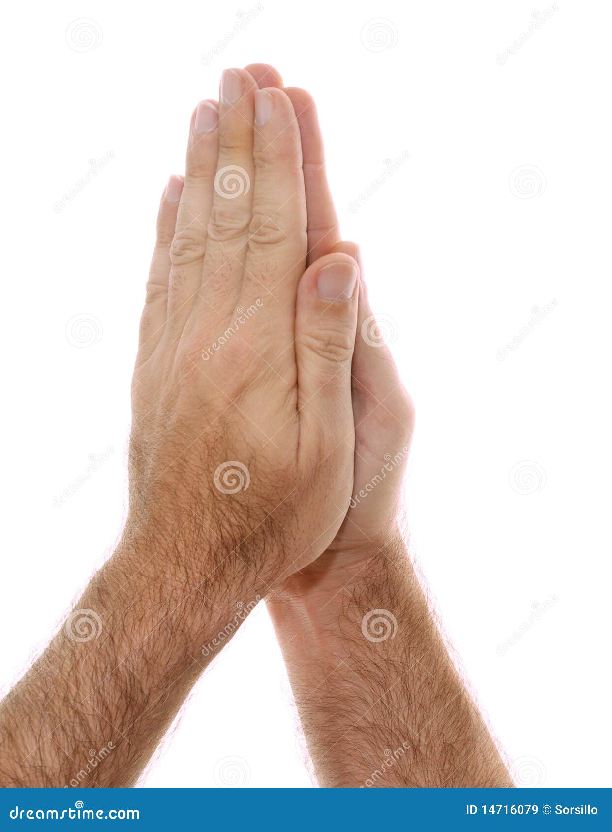 Yogic Hand Position Namaste Anjali Stock Image - Image of receiving ...