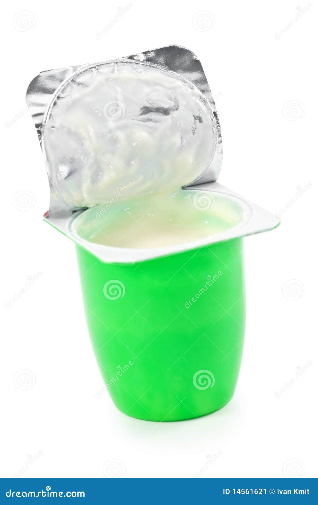 Yogurt stock image. Image of container, product, fruit - 14561621
