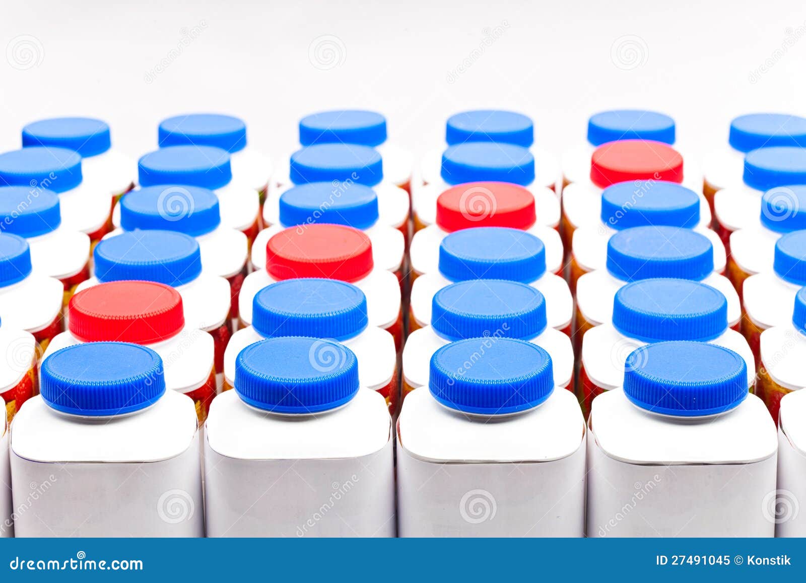 Yogurt bottles stock image. Image of taste, fresh, capacity - 27491045