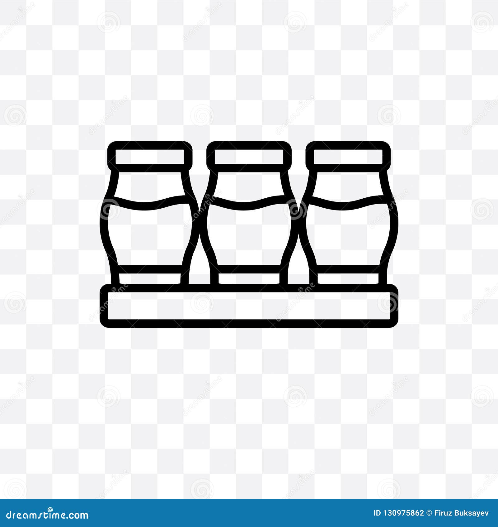 Yogurt Maker Vector Linear Icon Isolated on Transparent Background ...