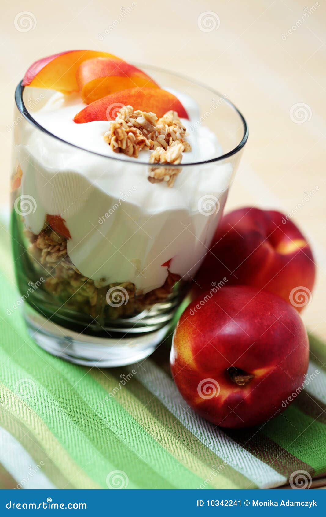 Yogurt with Muesli and Fruit Stock Image - Image of gourmet, food: 10342241