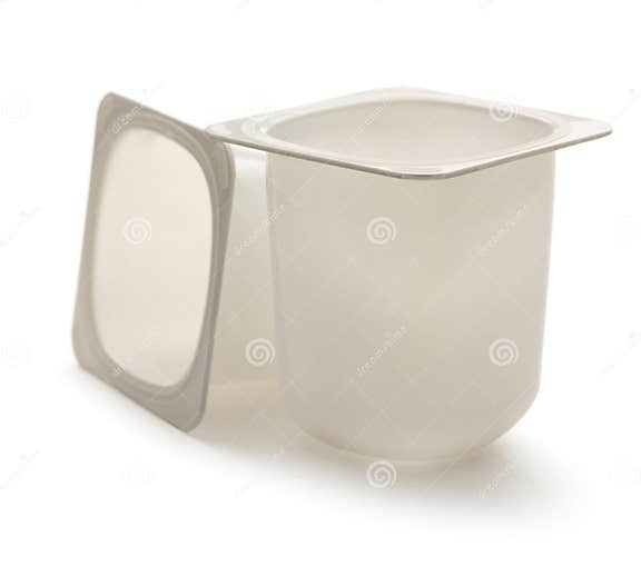 Yogurt pots stock image. Image of yoghurt, container - 34246465