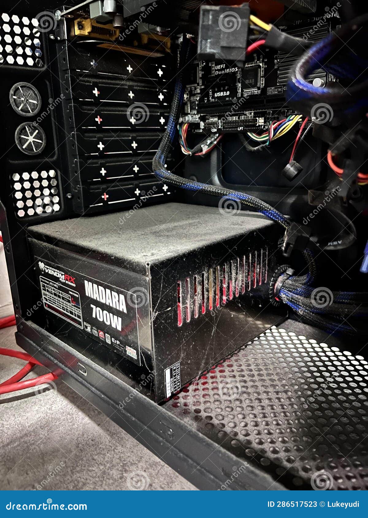 Yogyakarta, Indonesia - August 9th 2023: Dusty and Dirty Inside ...