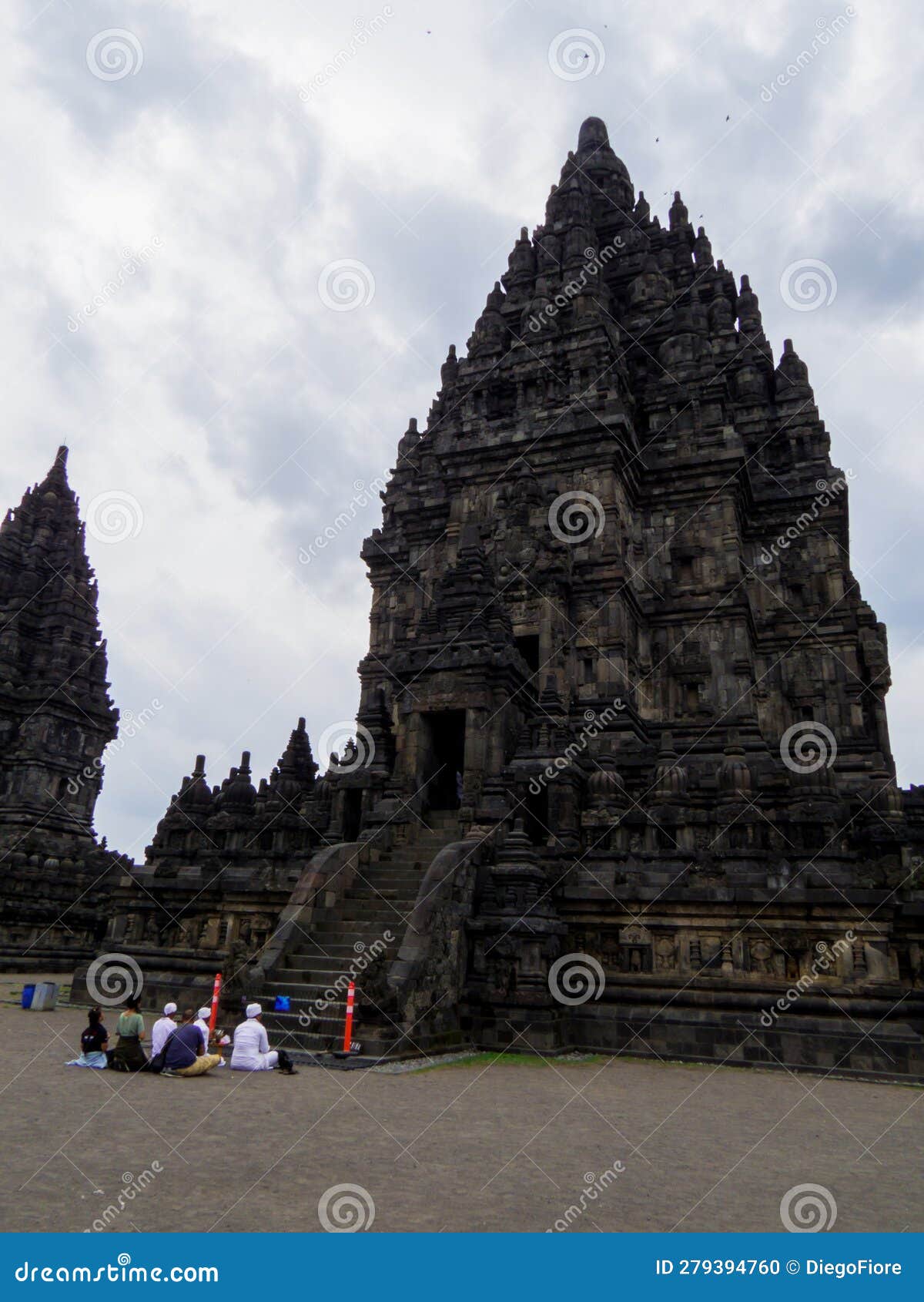 Prambanan Temple Or Rara Jonggrang, One Of The Largest Hindu Temple At ...