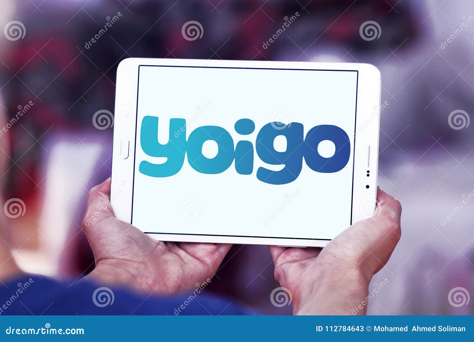 Yoigo Telecommunications Company Logo Editorial Stock Photo - Image of ...