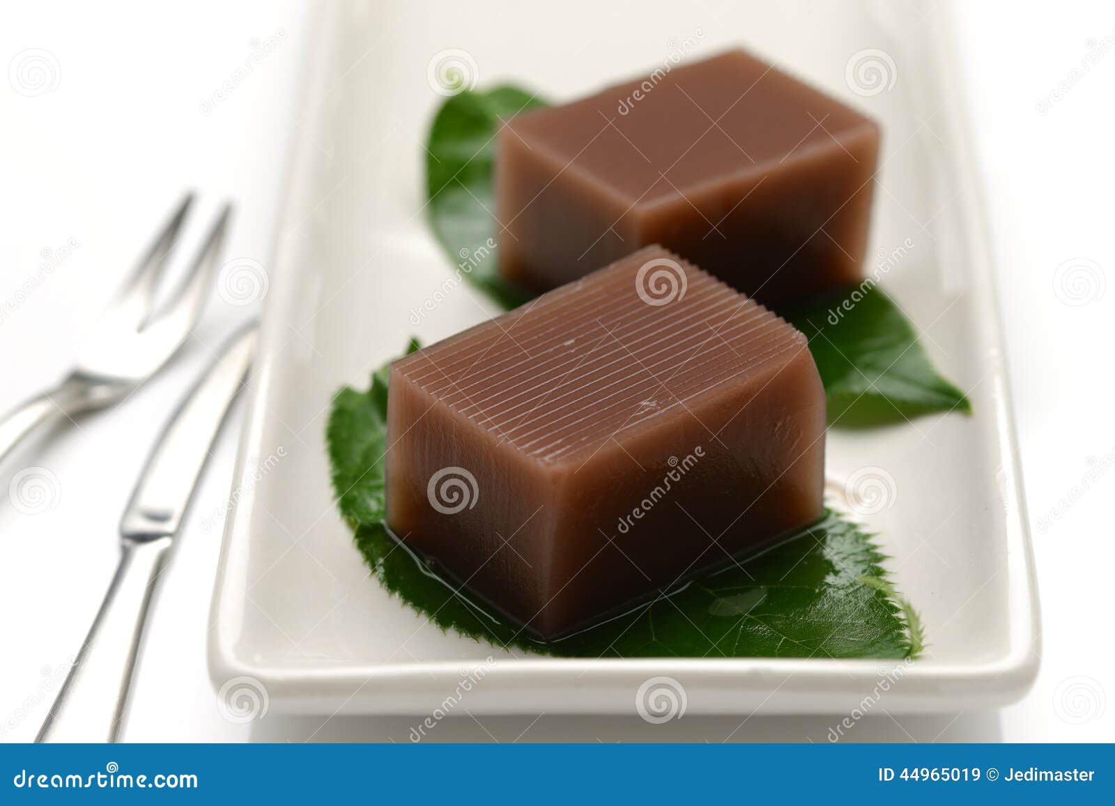 Yokan image stock. Image du japon, délicieux, blanc, gelée - 44965019