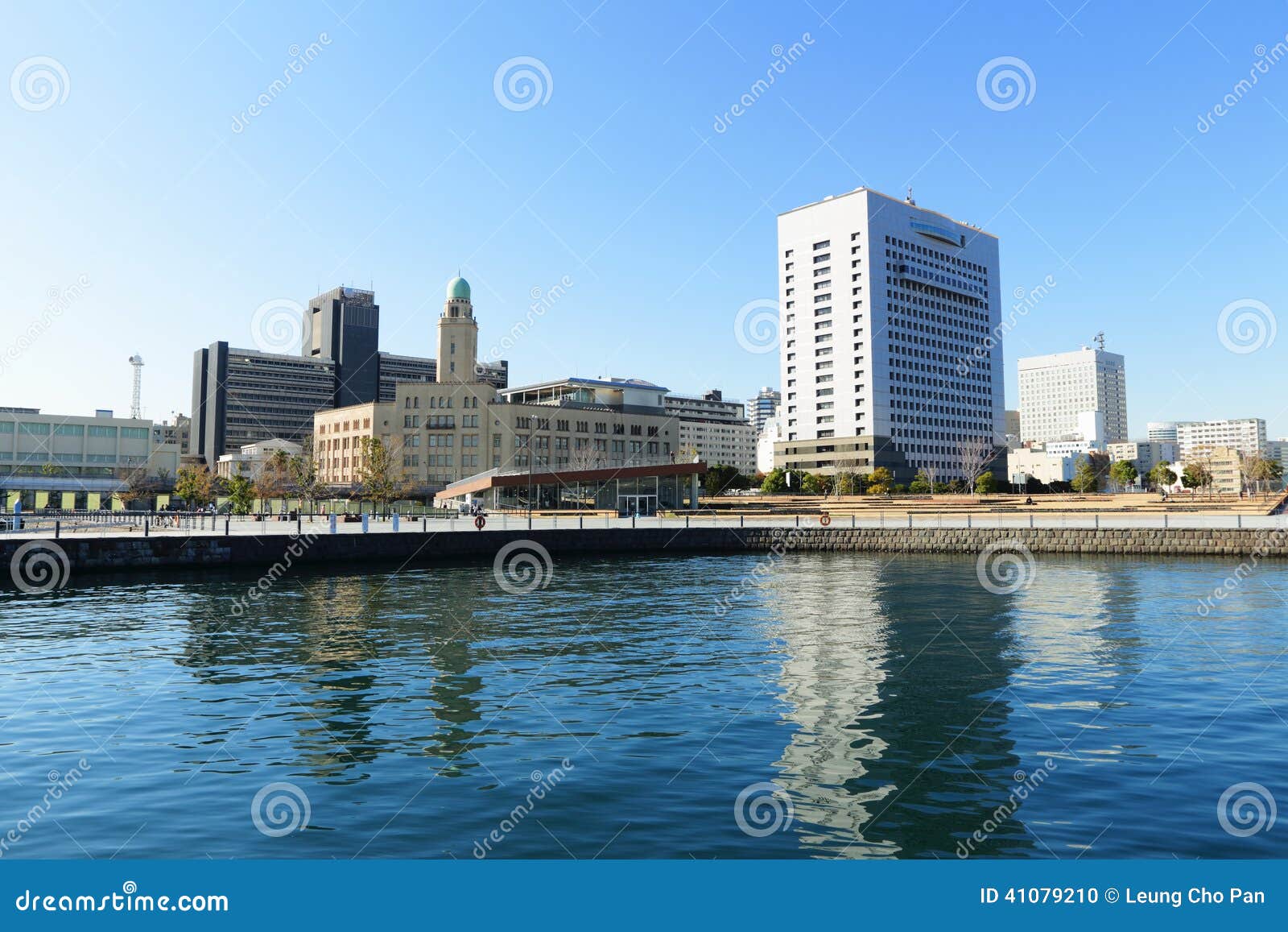 Yokohama Bayside stock photo. Image of high, facade, port - 41079210