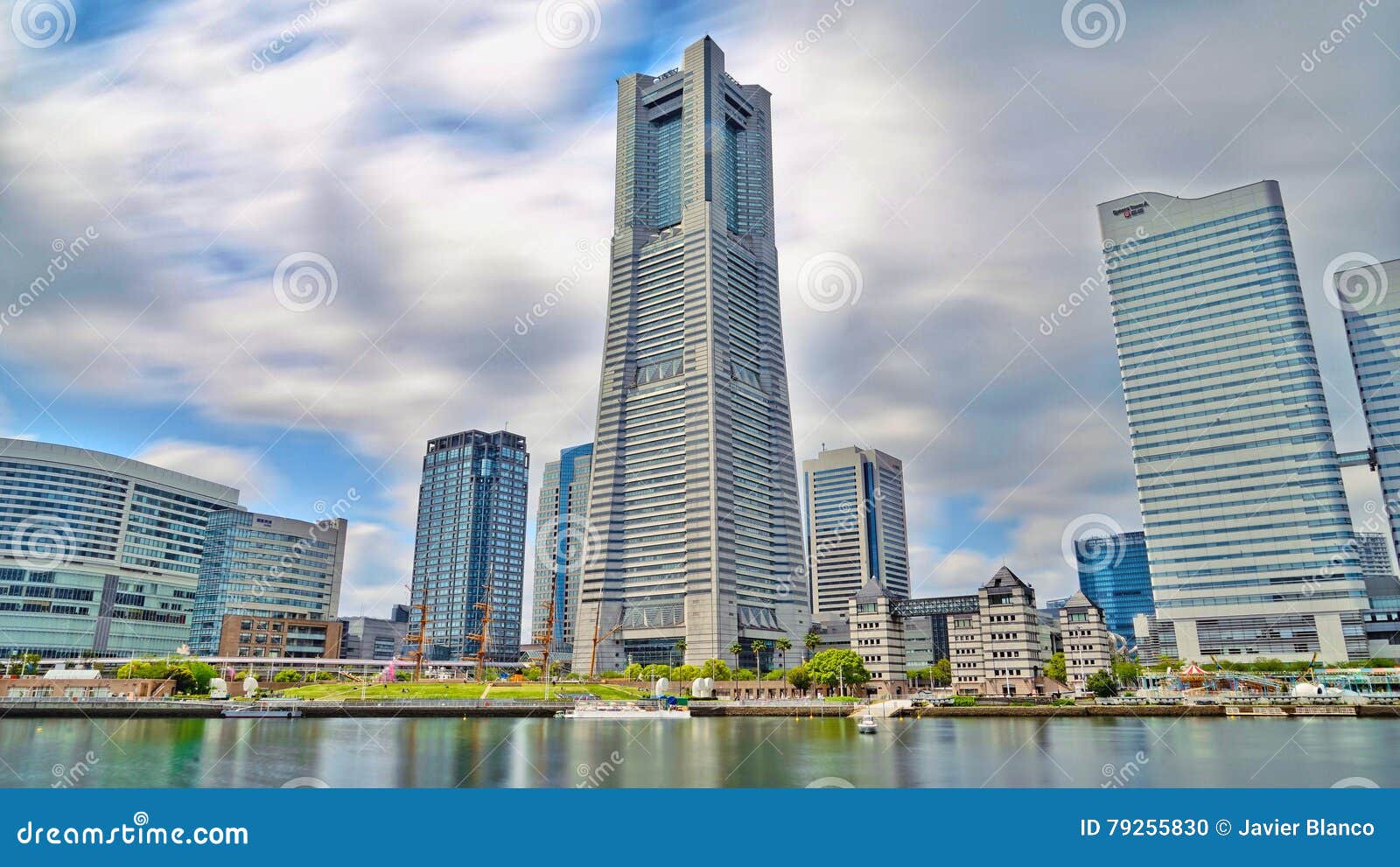 Yokohama Landmark Tower editorial image. Image of business - 79255830