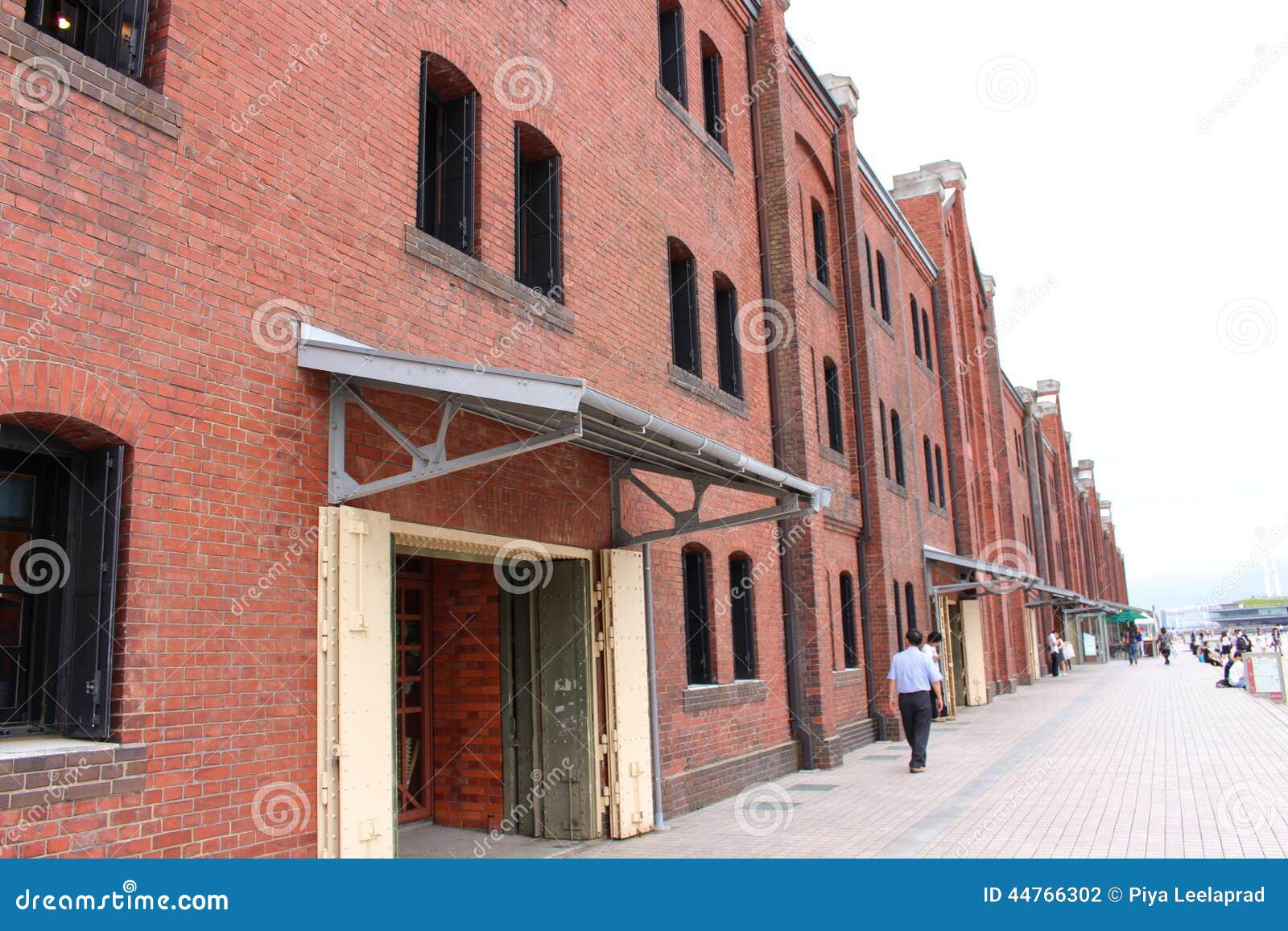 Yokohama Red Brick Warehouse Editorial Photography - Image of ...
