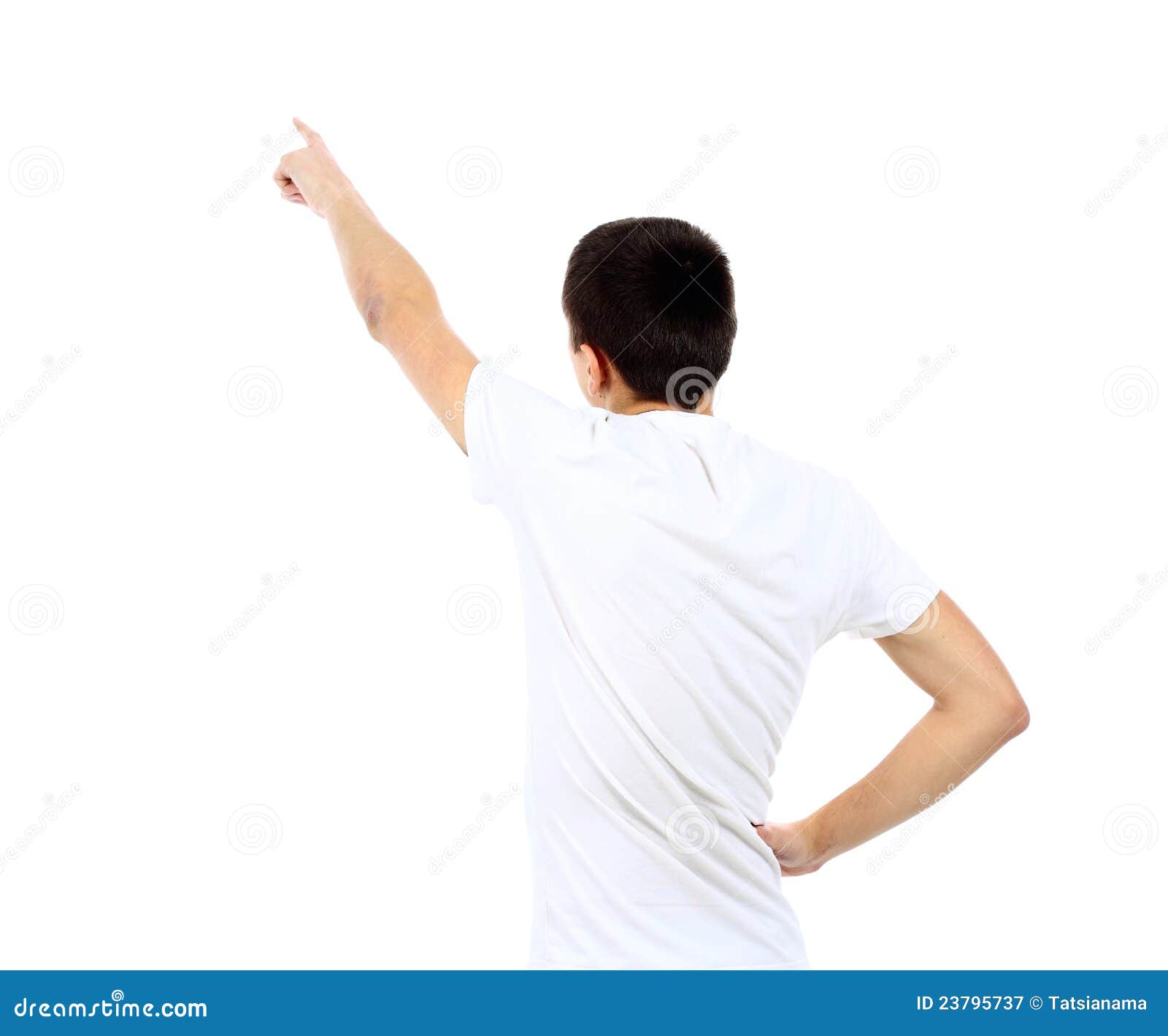 Yong Business Man from the Back Stock Image - Image of senior, adult ...