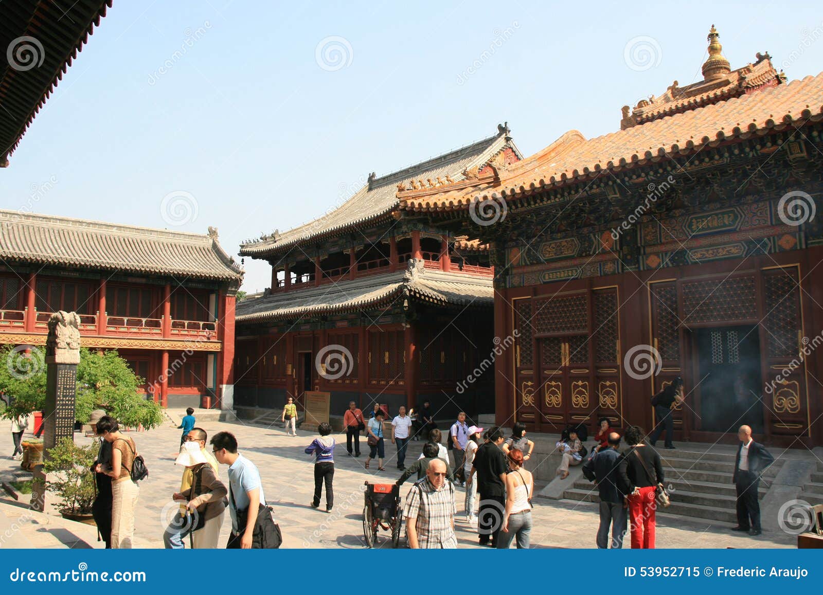 Yonghe Temple - Beijing - China (5) Editorial Image - Image of lama ...