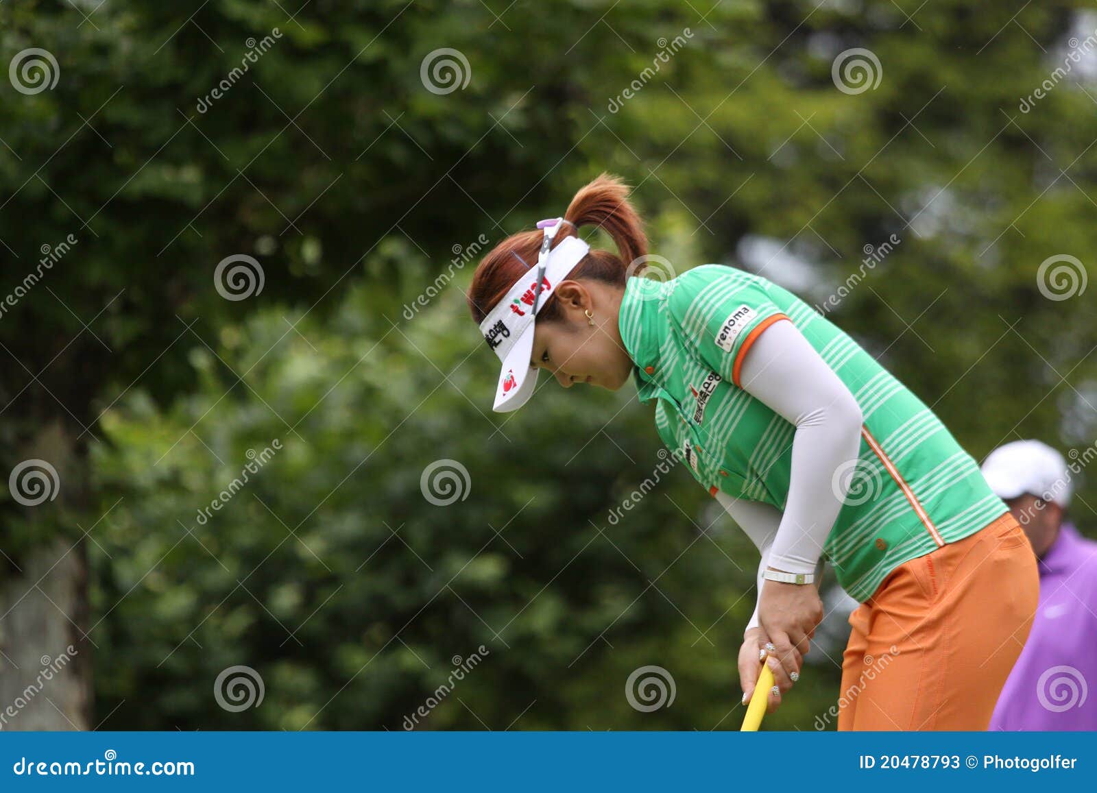 Yoon Seul a (KOR) Evian Domina 2011 Foto de archivo editorial - Imagen ...
