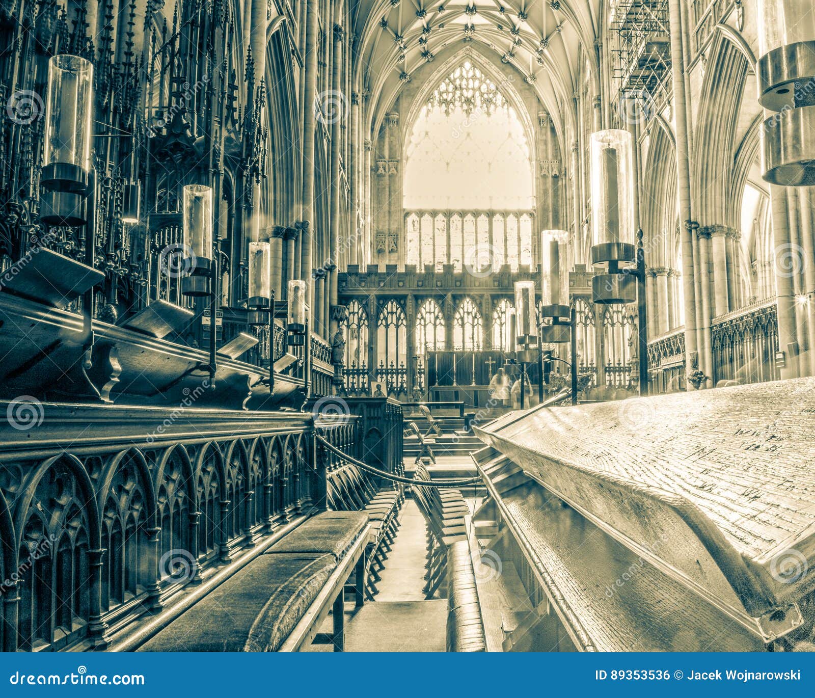 York Minster Choir Bench editorial photo. Image of yorkshire - 89353536