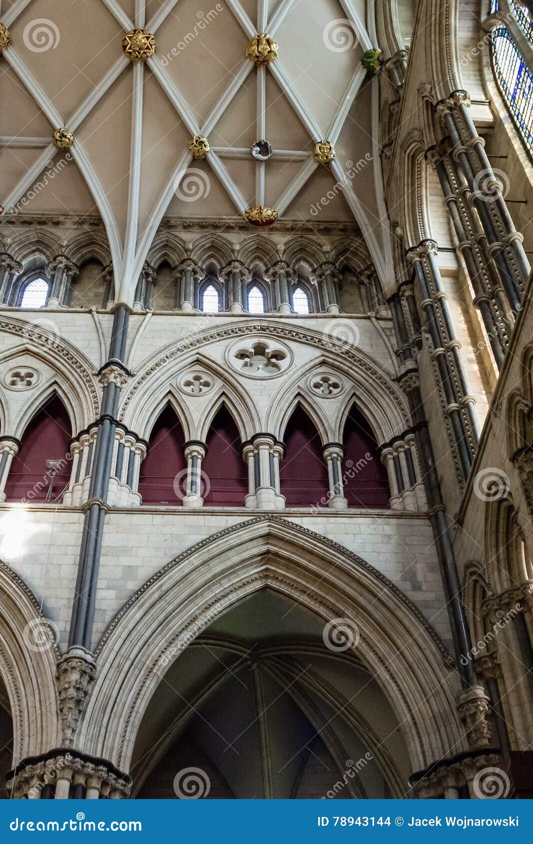 York Minster Triforium Gallery Low Angle Editorial Stock Image - Image ...