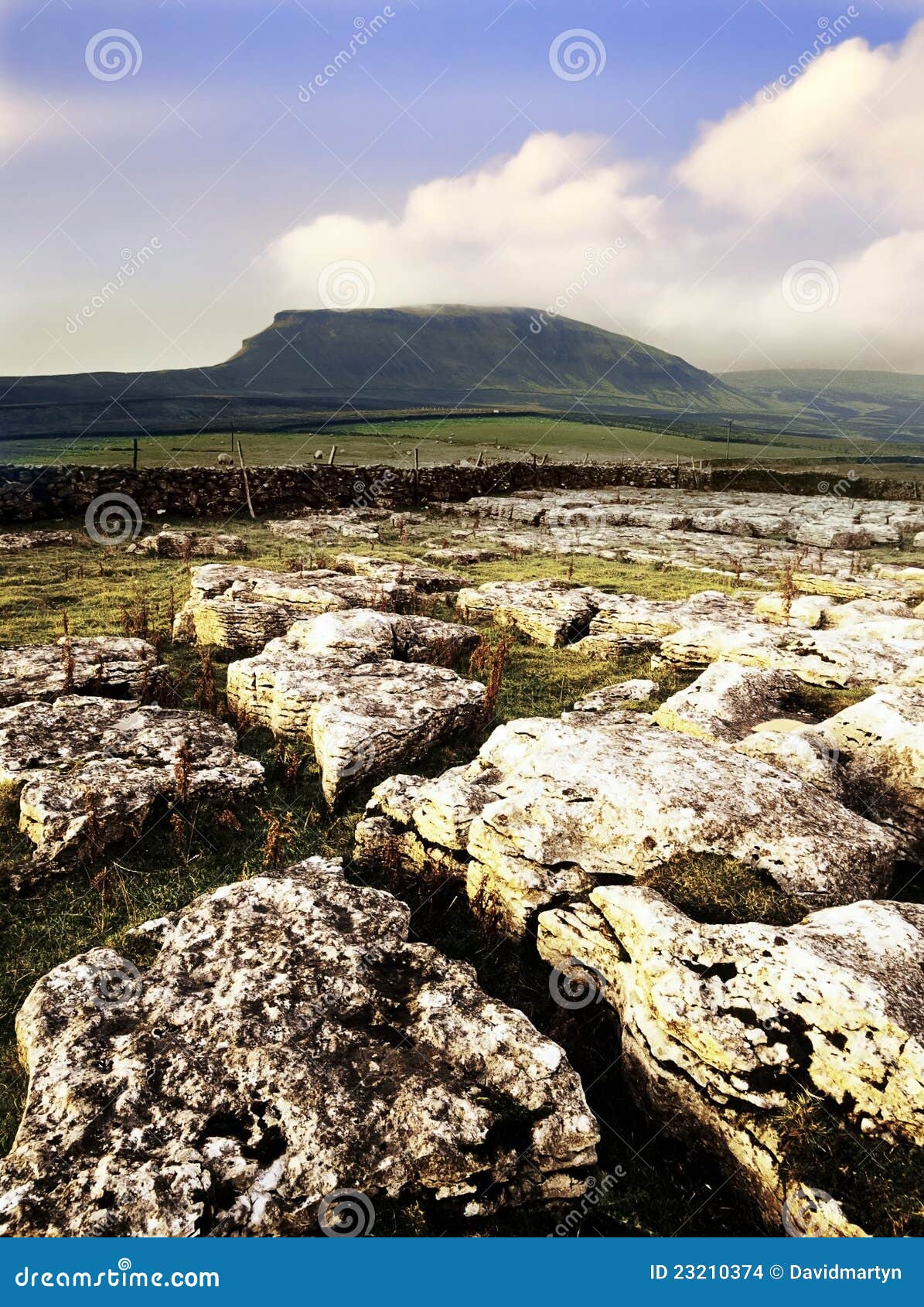 Yorkshire dales stock photo. Image of british, park, geology - 23210374