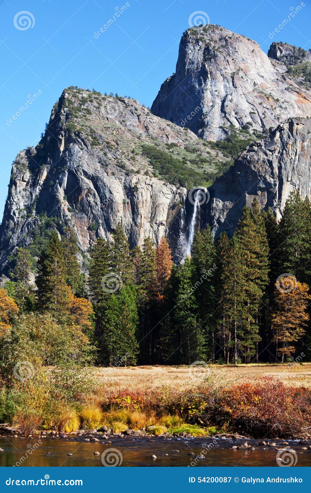 Yosemite stock image. Image of travel, tourism, forest - 54200087