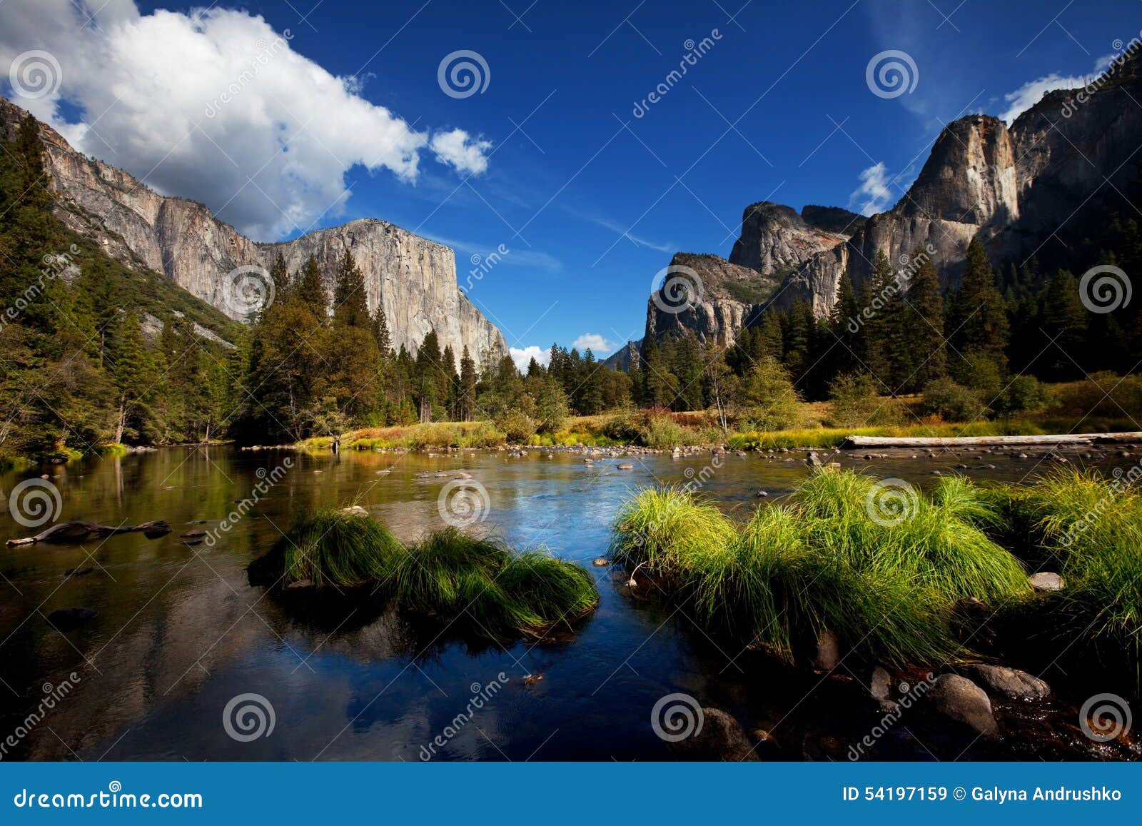 Yosemite stock image. Image of stone, vibrant, outdoor - 54197159