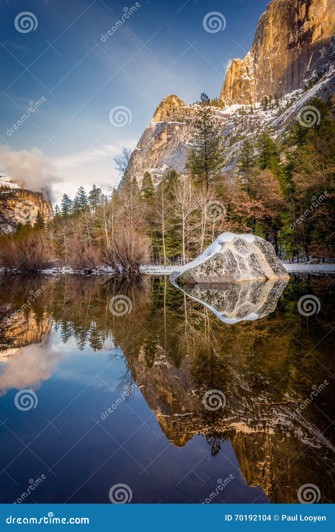 Yosemite mirror lake stock photo. Image of california - 70192104