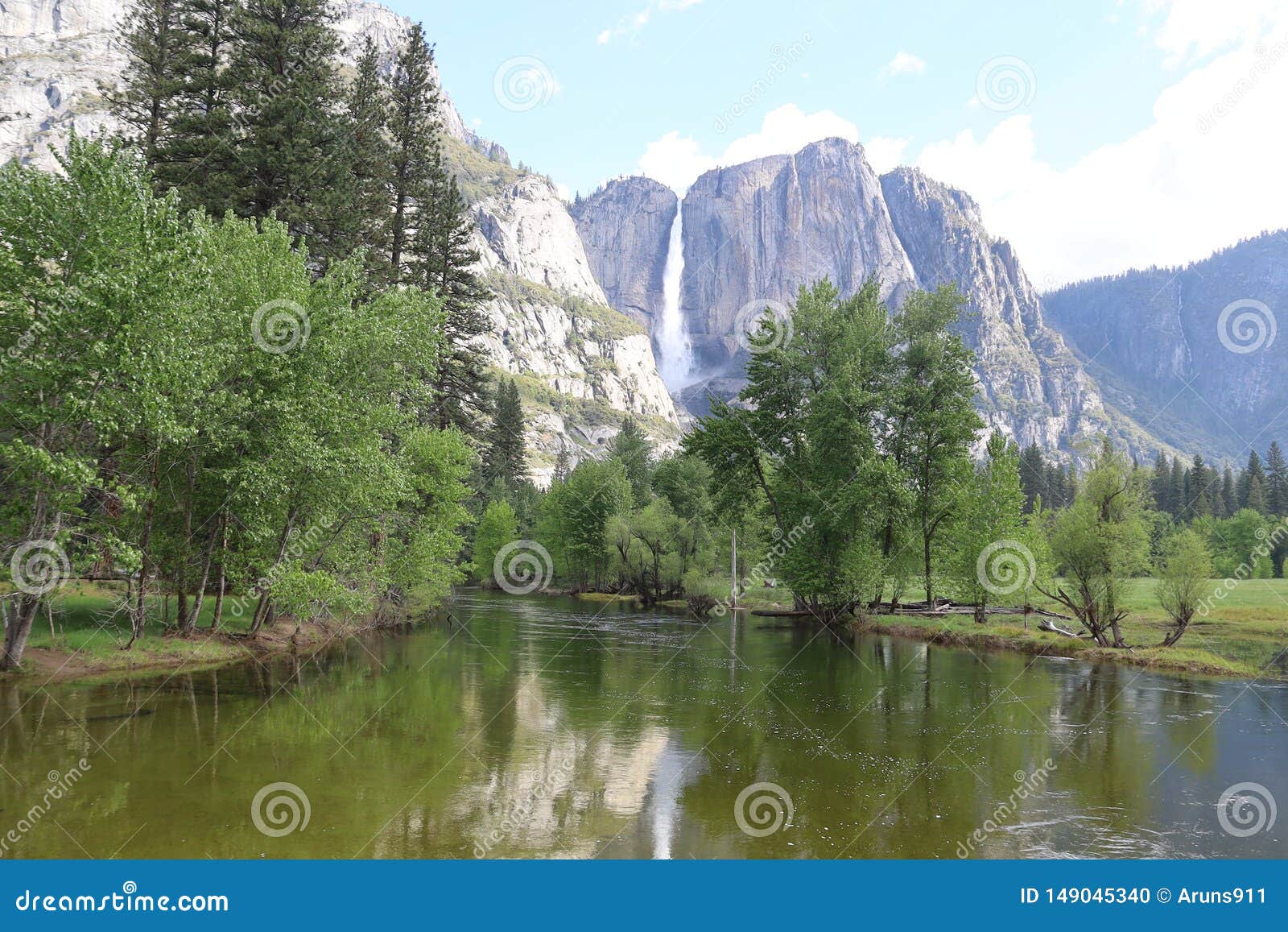 Yosemite in Spring stock photo. Image of lower, national - 149045340