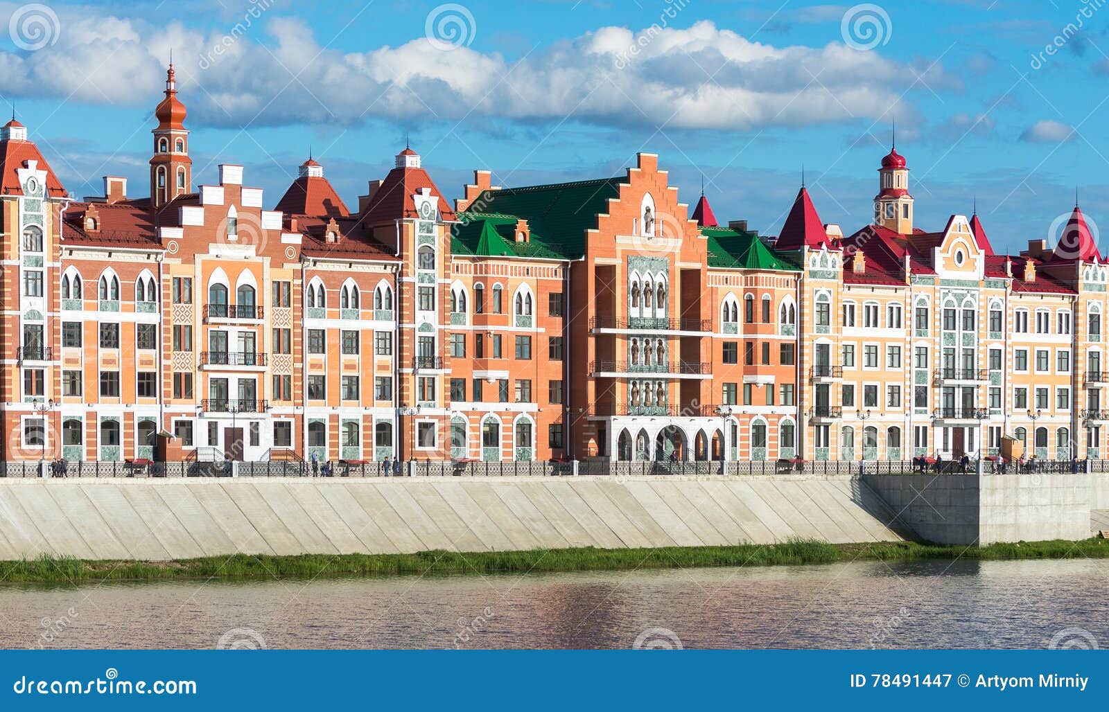 Yoshkar-Ola city. Russia stock image. Image of russian - 78491447