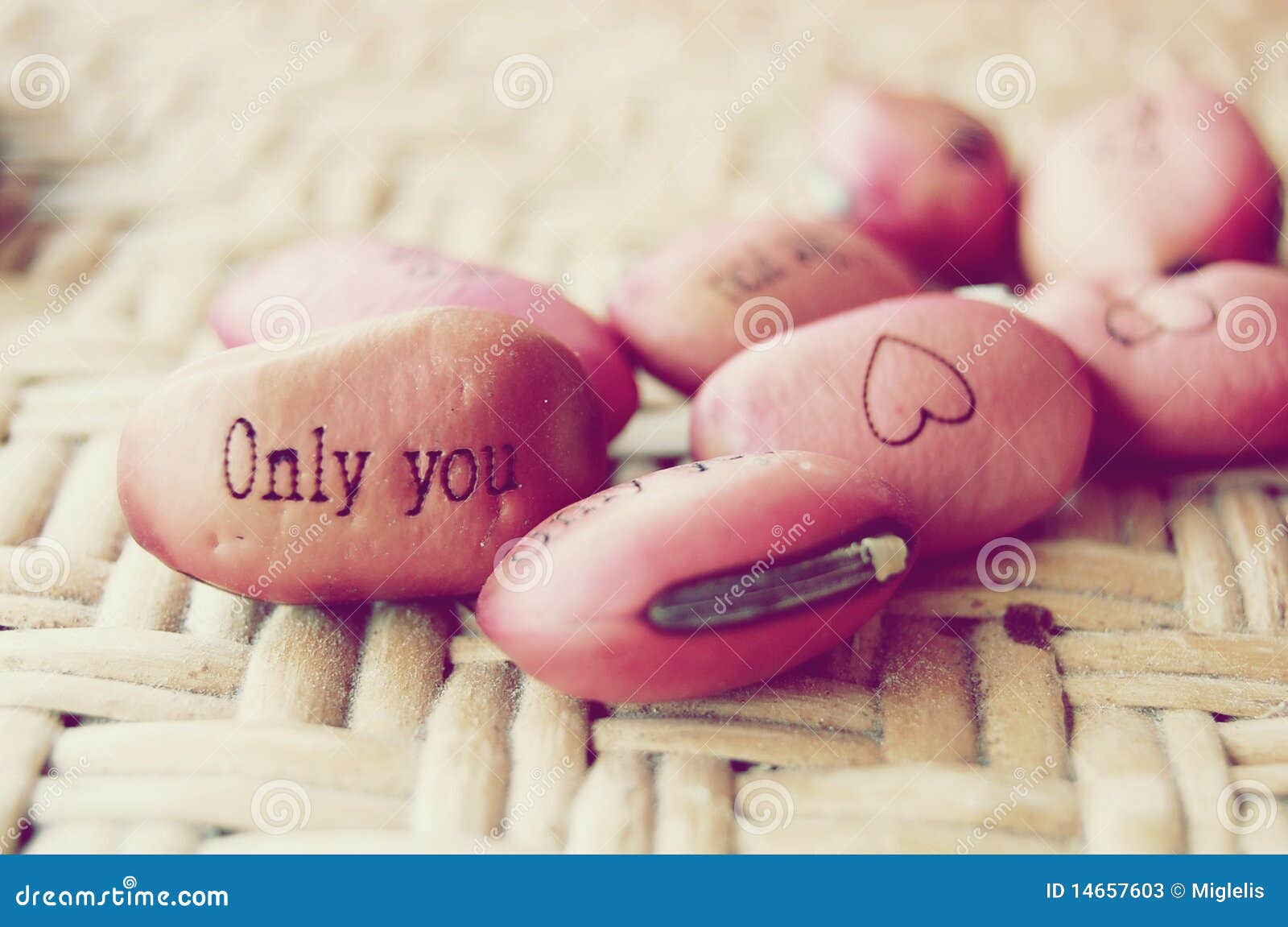 Only you stock image. Image of love, feelings, colors - 14657603