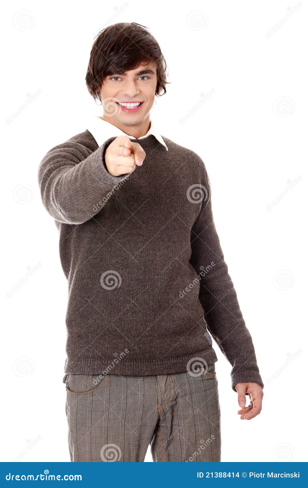 You stock photo. Image of sign, happiness, male, choice - 21388414