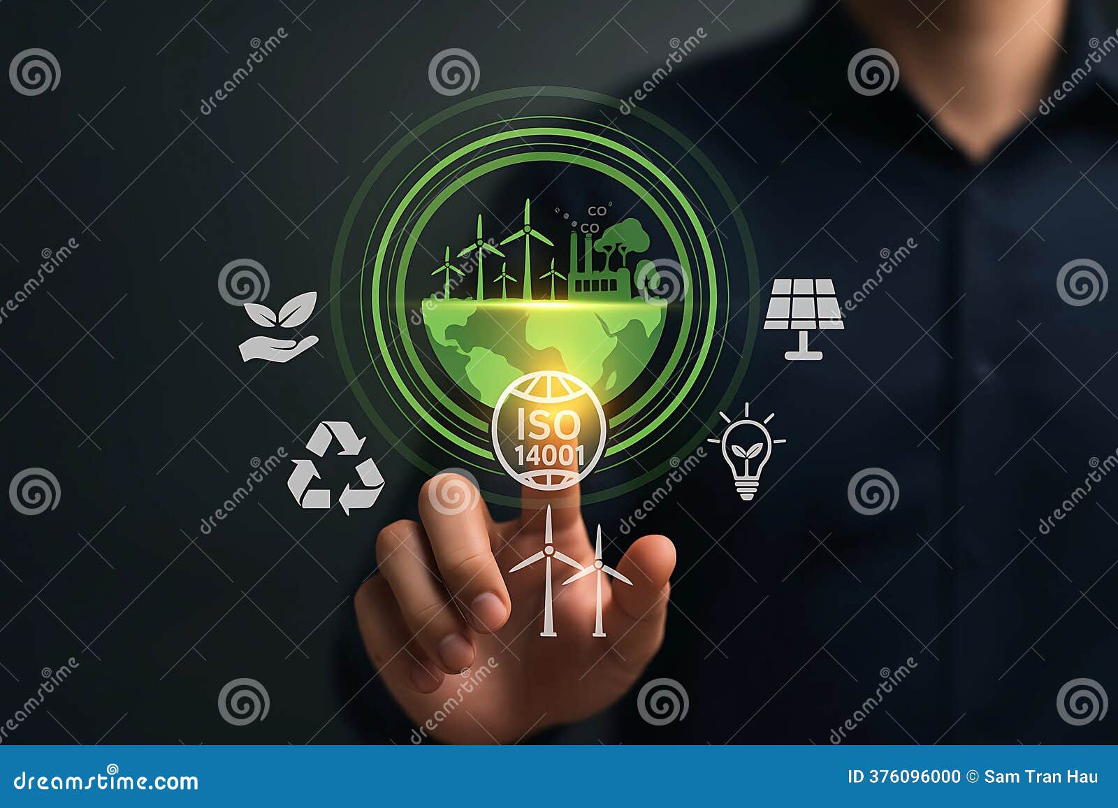 ISO 14001 Environmental Management Certification Concept With Checkmark ...